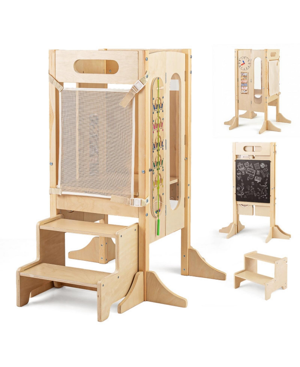 Click here for Hongge Ages 3+ Foldable Montessori Activity Panels... prices