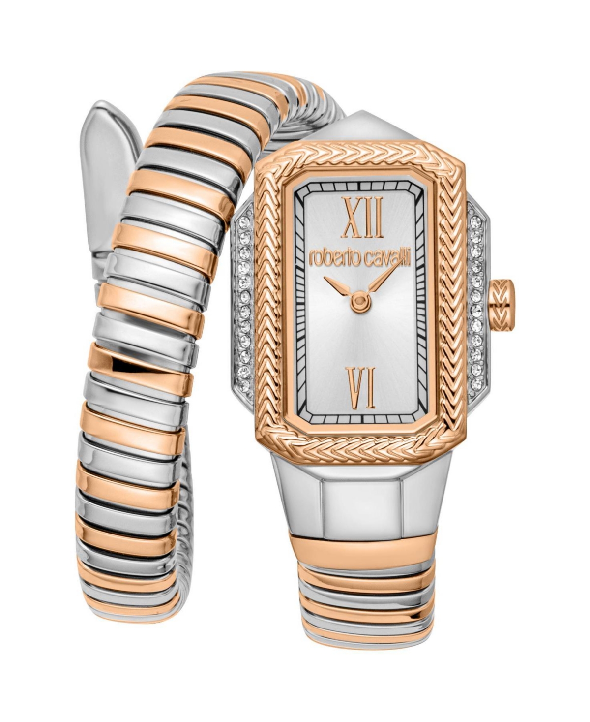 Click here for Roberto Cavalli Womens Vera Quartz Two Tone Stainl... prices