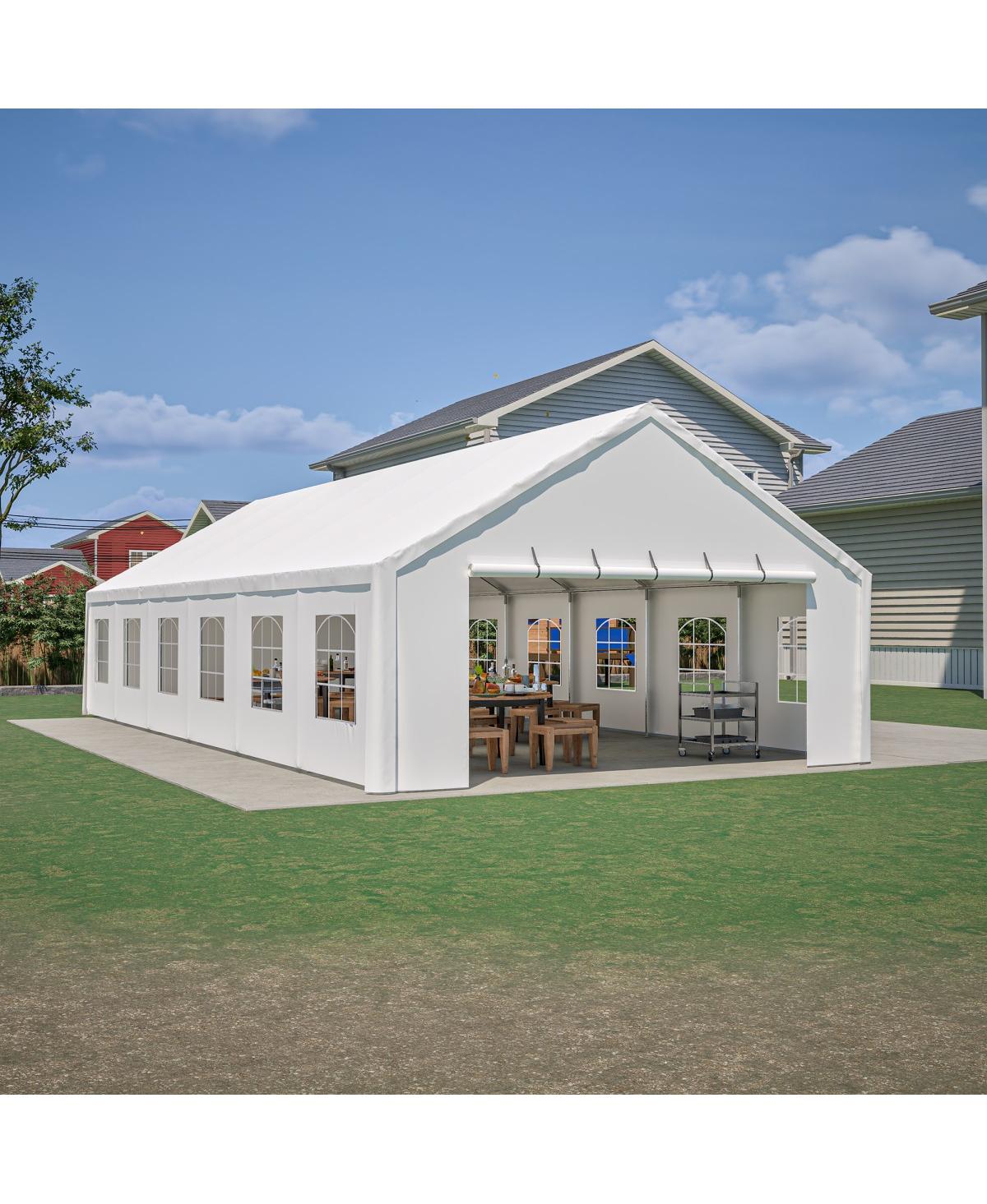 Click here for Asagikoiai 20x40FT Heavy Duty Outdoor Wedding Part... prices