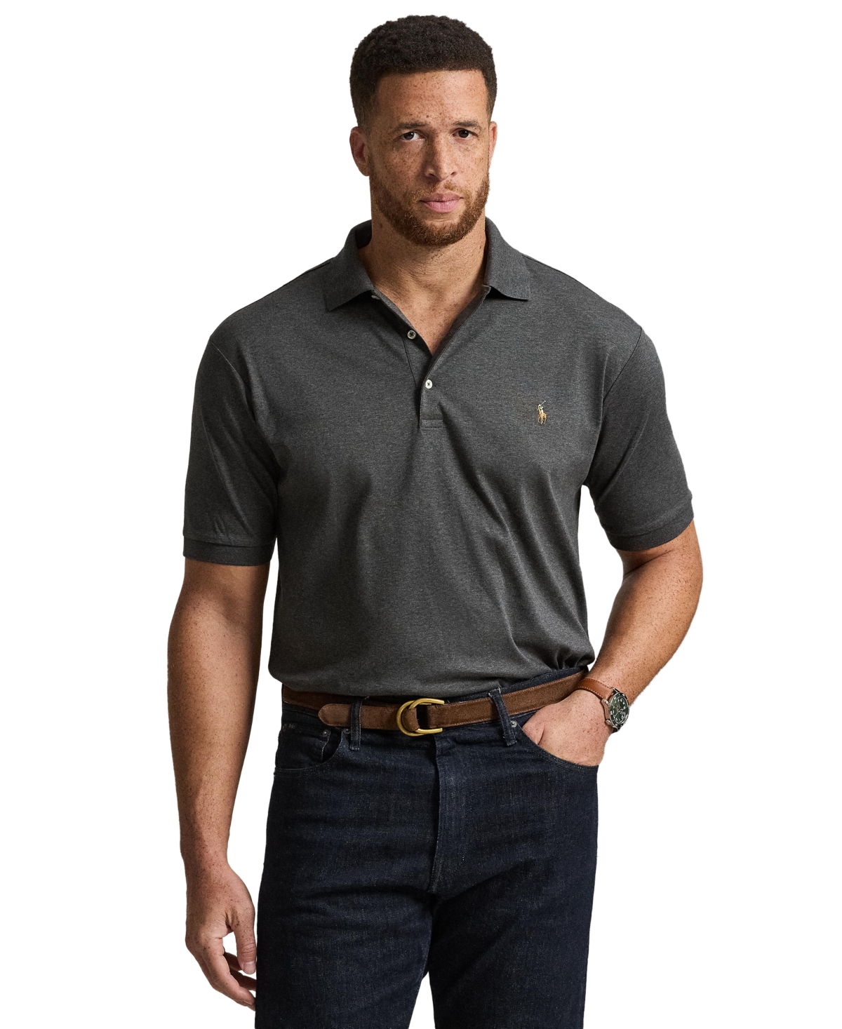Click here for Polo Ralph Lauren Mens Big & Tall Classic Fit Soft... prices
