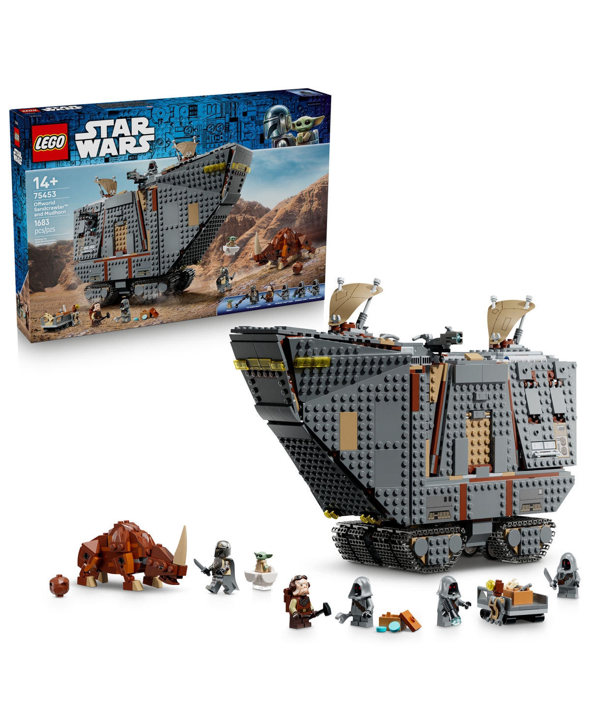 Click here for Lego Star Wars Offworld Sandcrawler and Mudhorn 75... prices