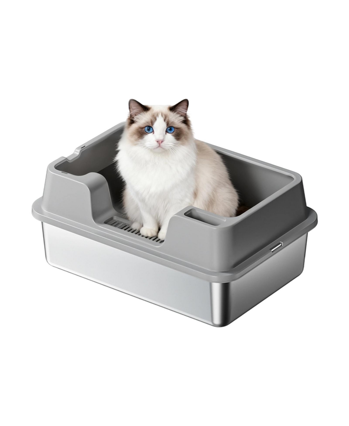 Click here for homfan Stainless Steel Enclosed Box with Lid  High... prices