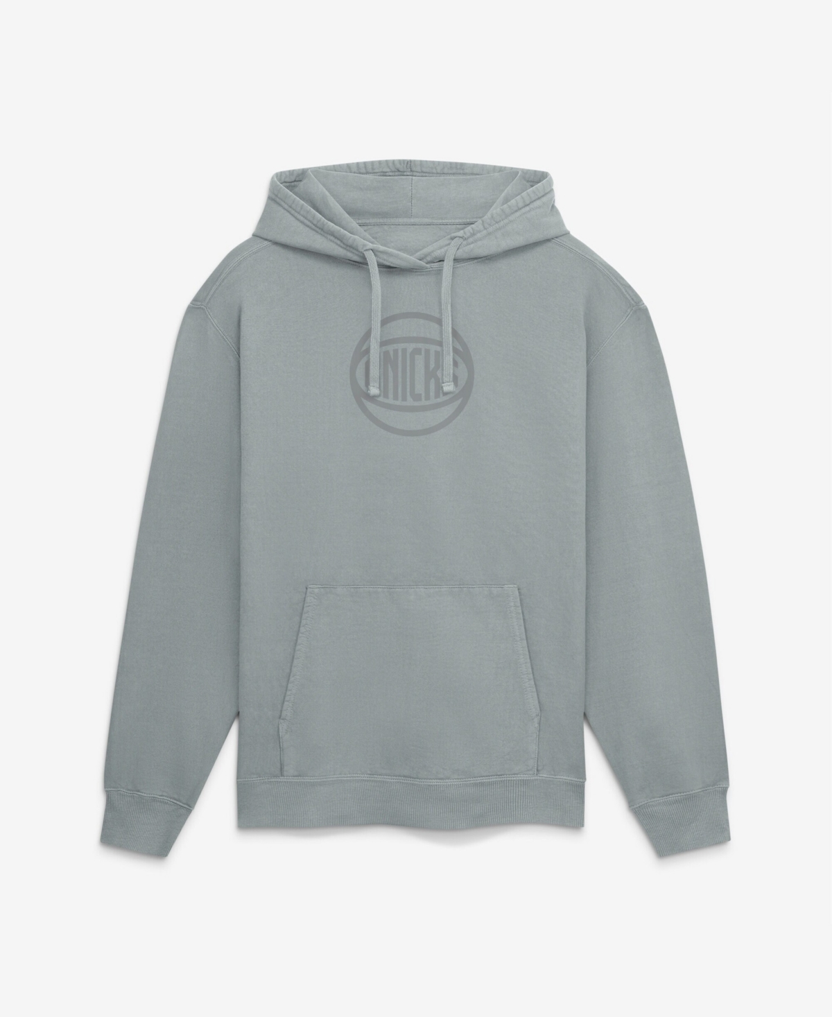 Click here for Fanatics Mens Gray New York Knicks Washed Hoodie -... prices
