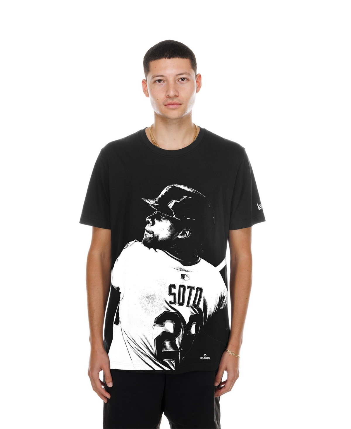 Click here for New Era Mens Juan Soto Black New York Mets Oversiz... prices