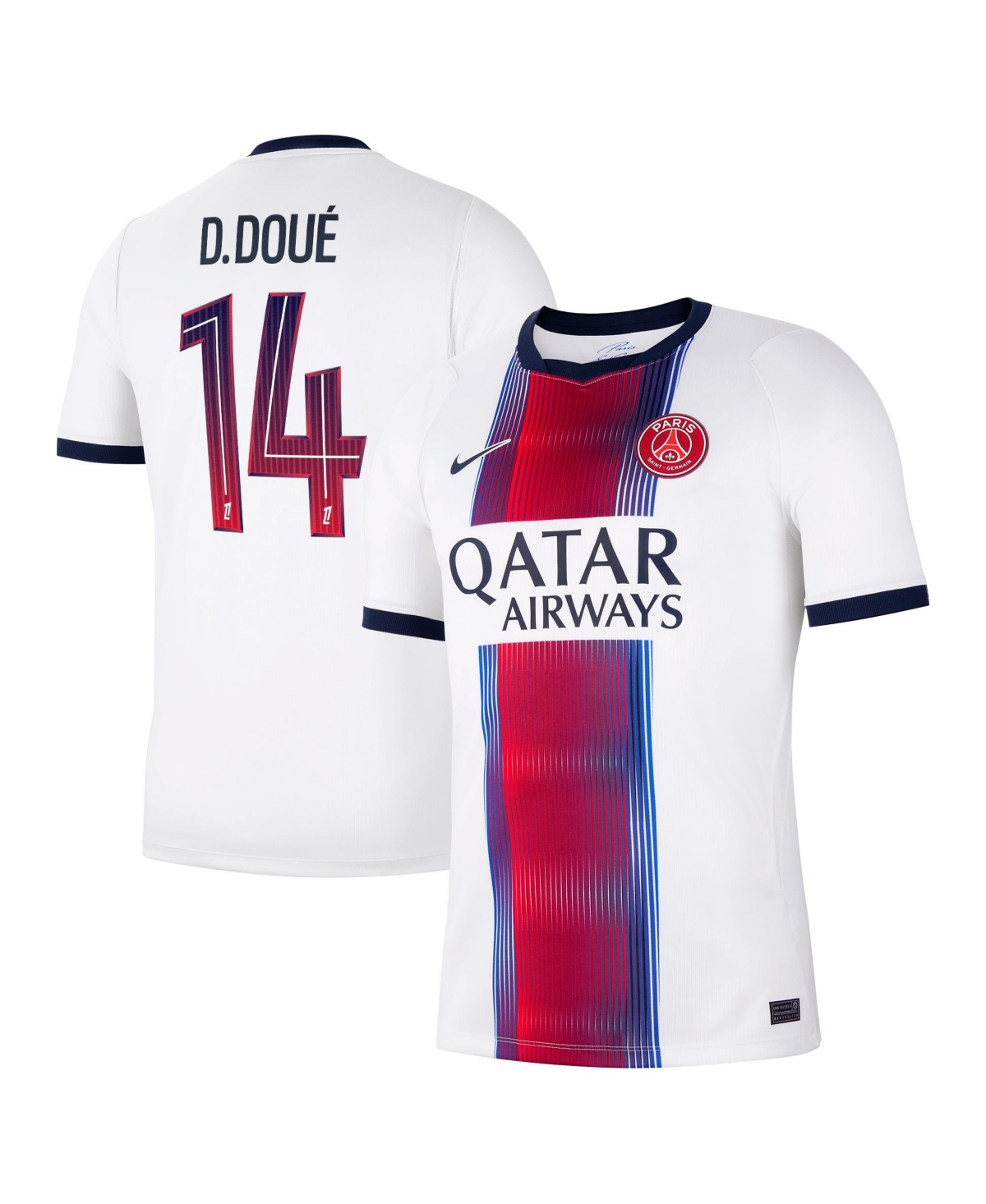 Click here for Nike Mens Desire Doue White Paris Saint-Germain 20... prices