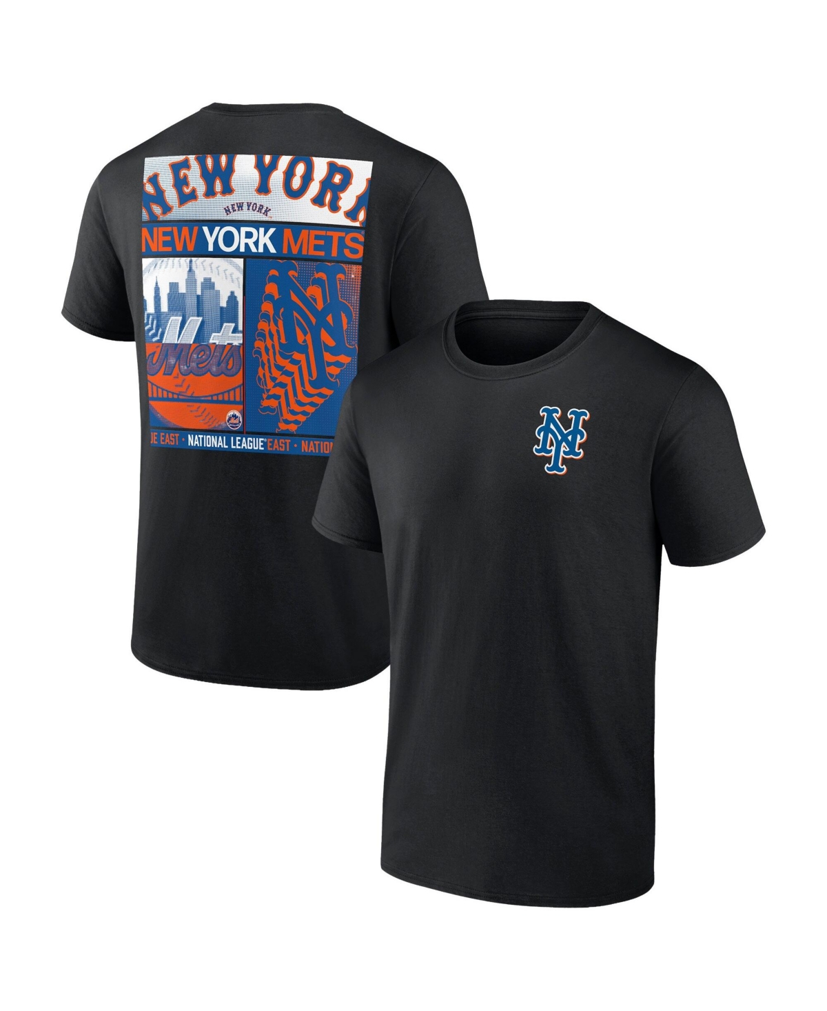 Click here for Fanatics Mens Black New York Mets Big Tall Two-Sid... prices