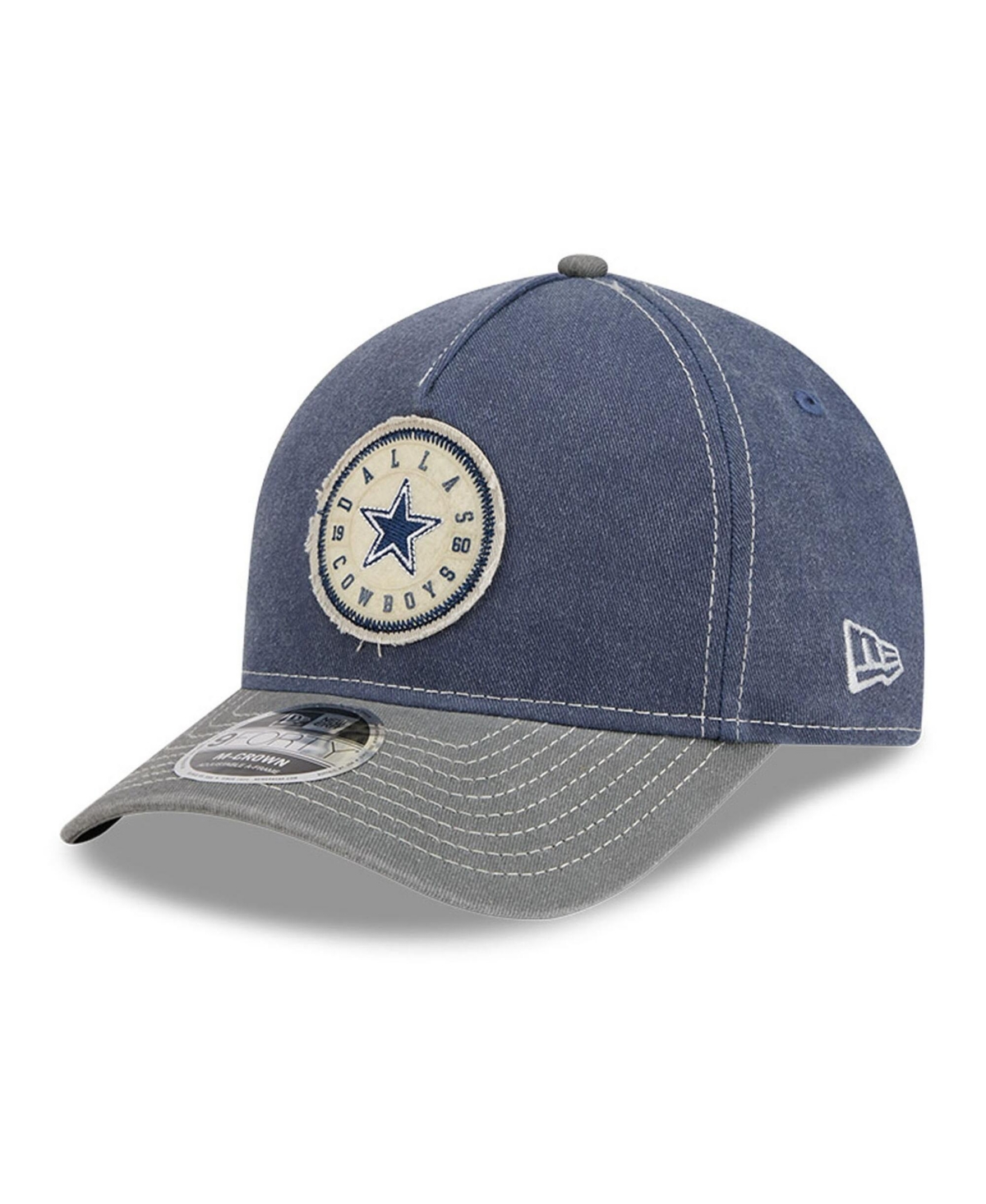 Click here for New Era Mens Navy/Gray Dallas Cowboys 9FORTY Felt... prices