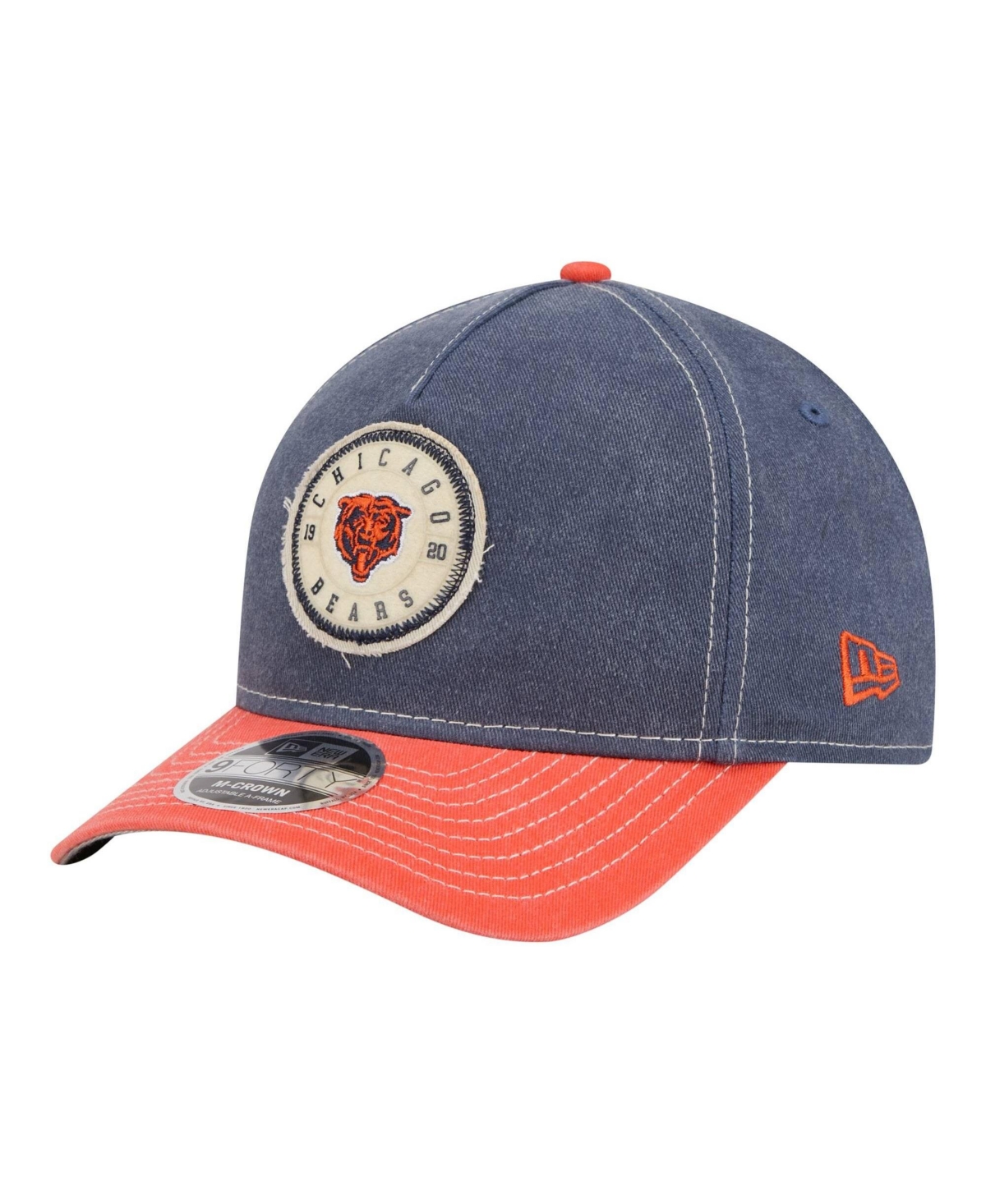 Click here for New Era Mens Navy/Orange Chicago Bears 9FORTY Felt... prices