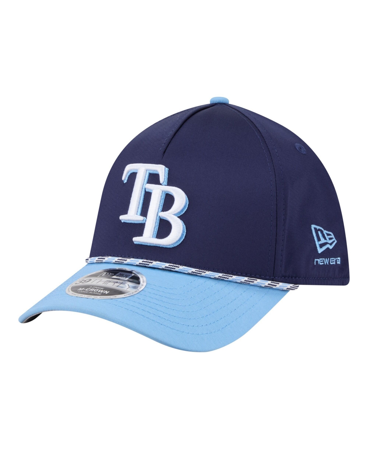 Click here for New Era Mens Navy/Light Blue Tampa Bay Rays Rope M... prices