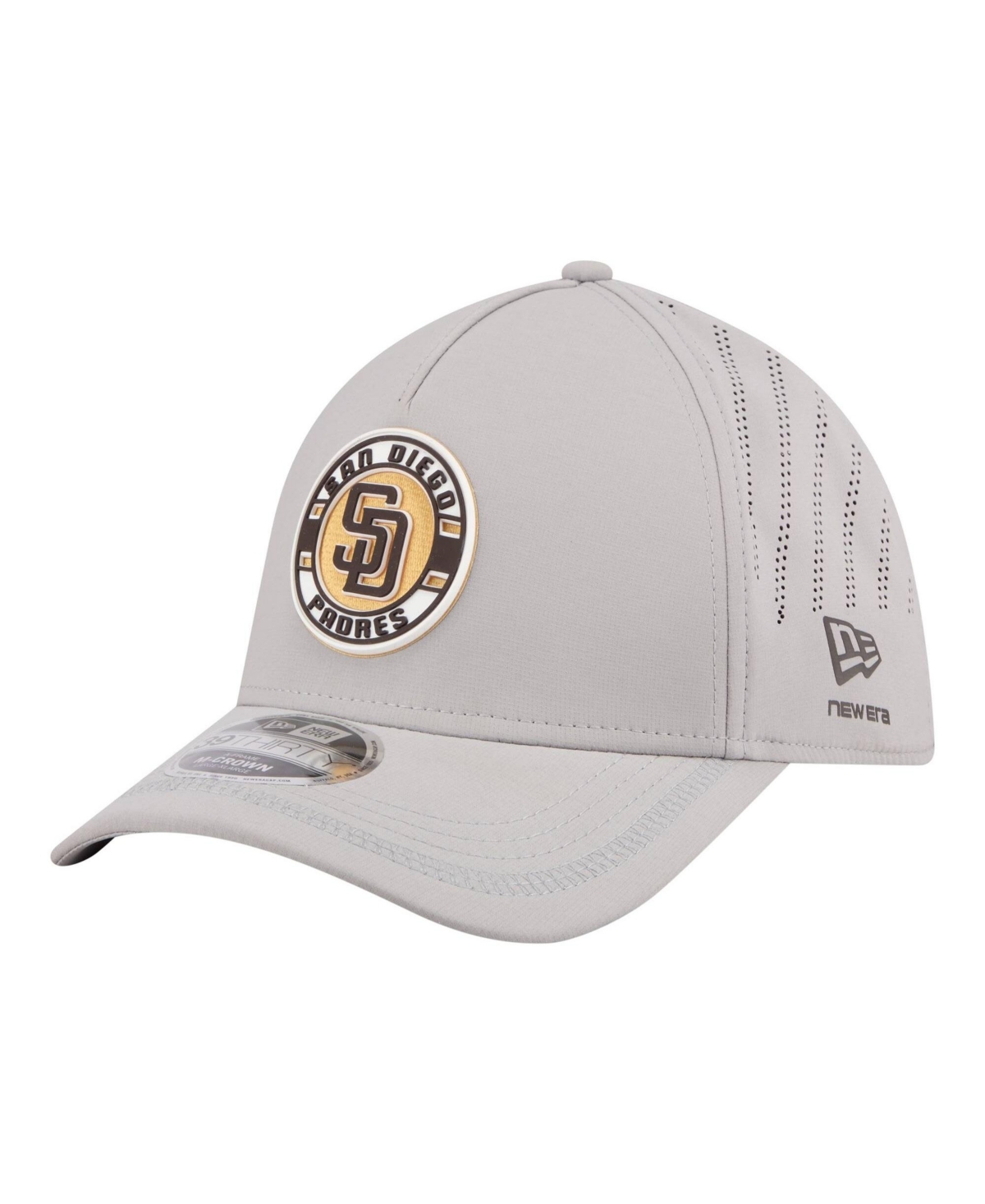 Click here for New Era Mens Gray San Diego Padres Patch 39THIRTY... prices