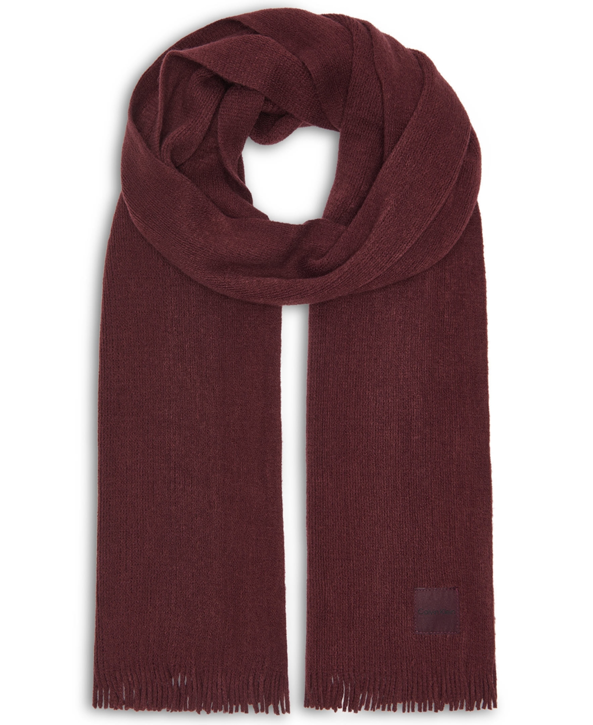 Click here for Calvin Klein Womens Super Soft Fringe Detailing Sc... prices
