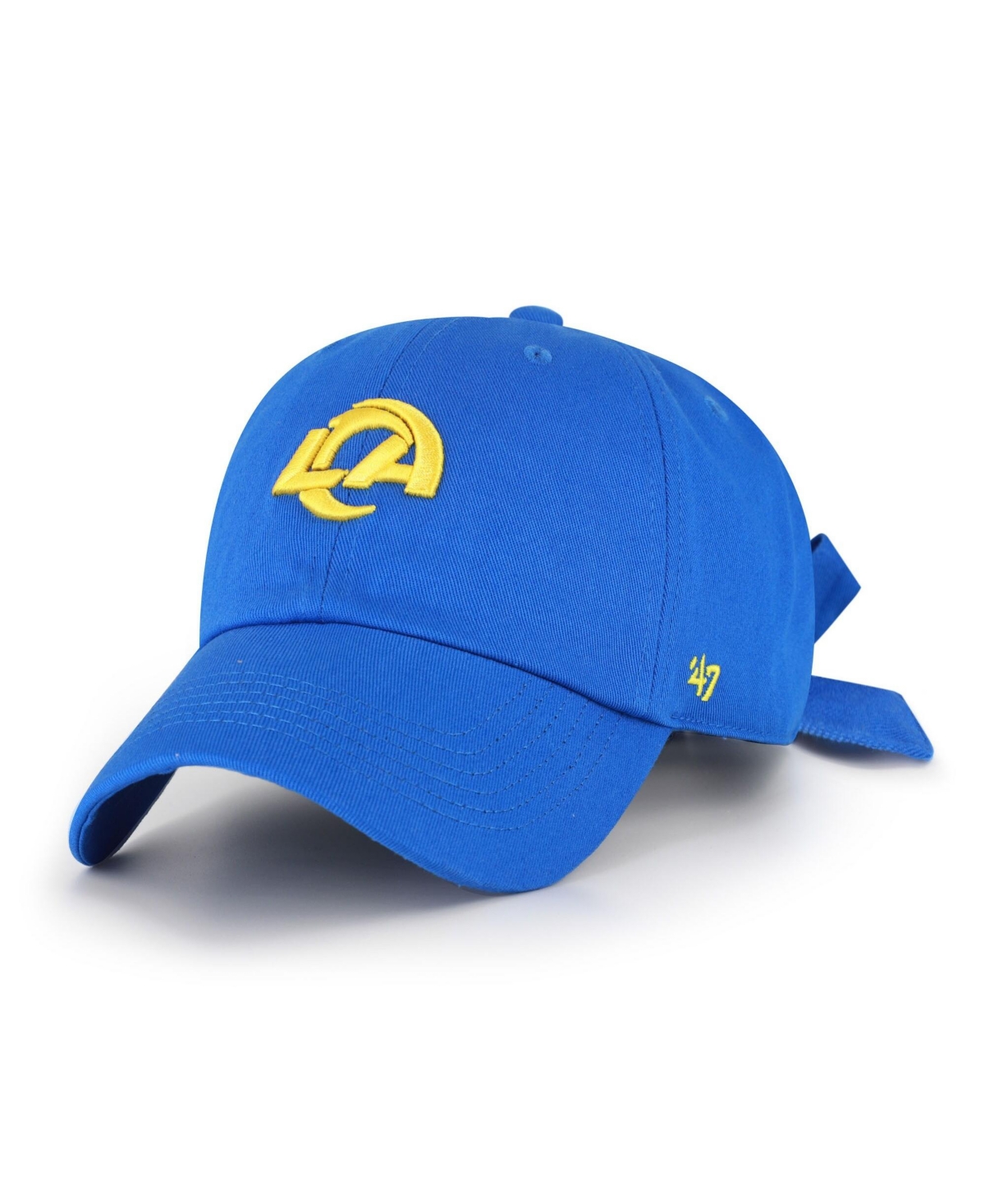 Click here for 47 Brand Womens Royal Los Angeles Rams Bow Back Cl... prices