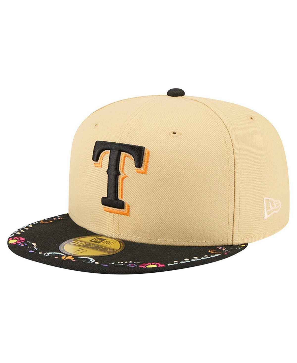 Click here for New Era Mens Light Beige Texas Rangers Two-Tone Em... prices