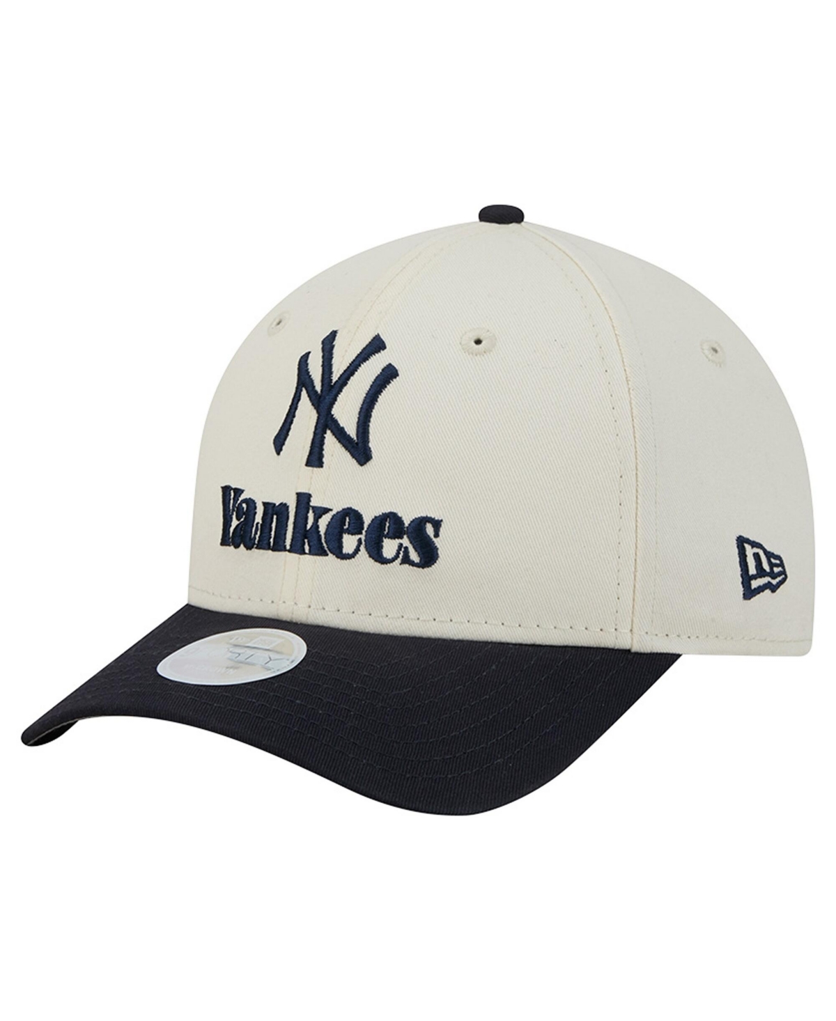 Click here for New Era Womens Cream/Navy New York Yankees Primary... prices