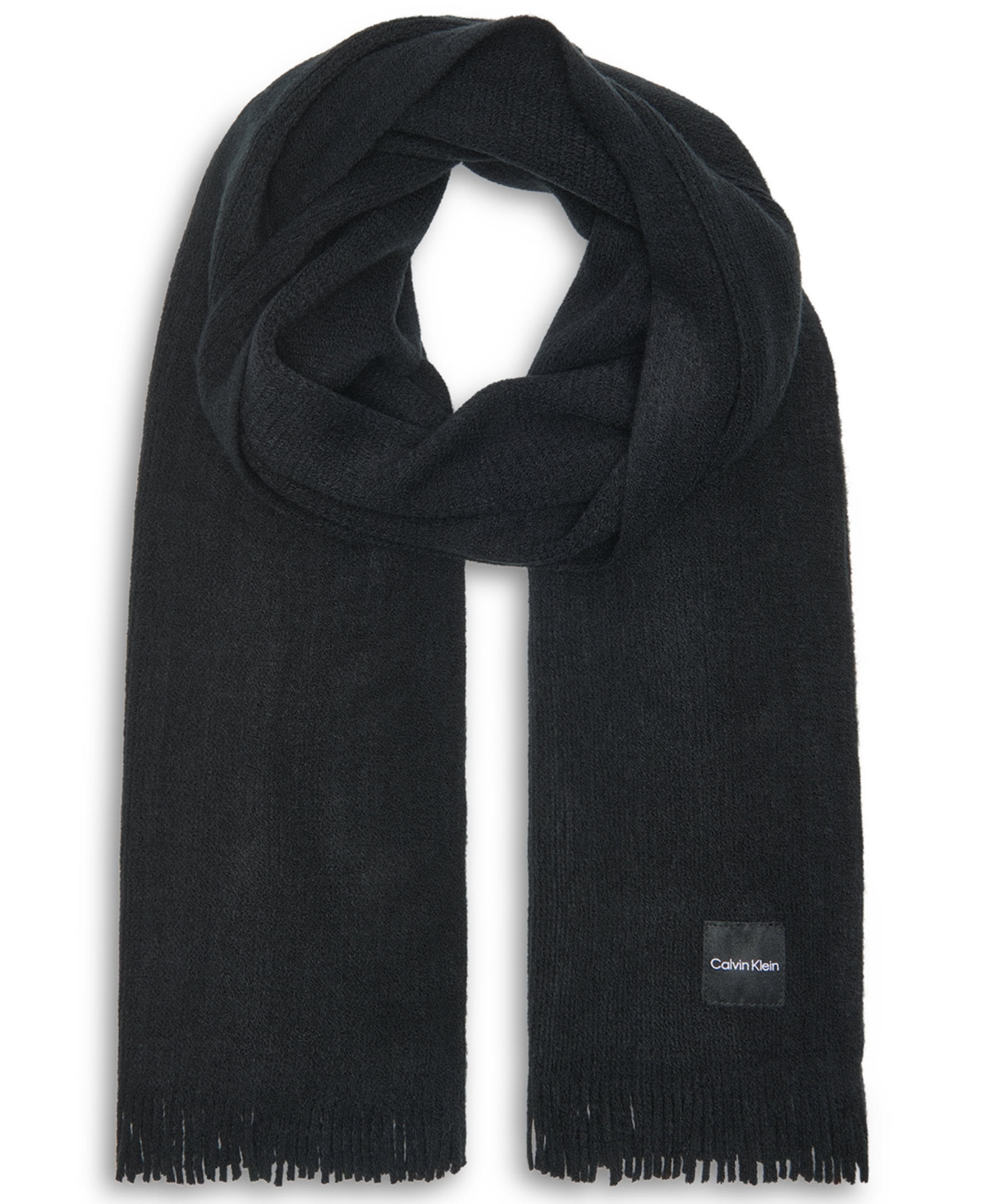 Click here for Calvin Klein Womens Super Soft Fringe Detailing Sc... prices