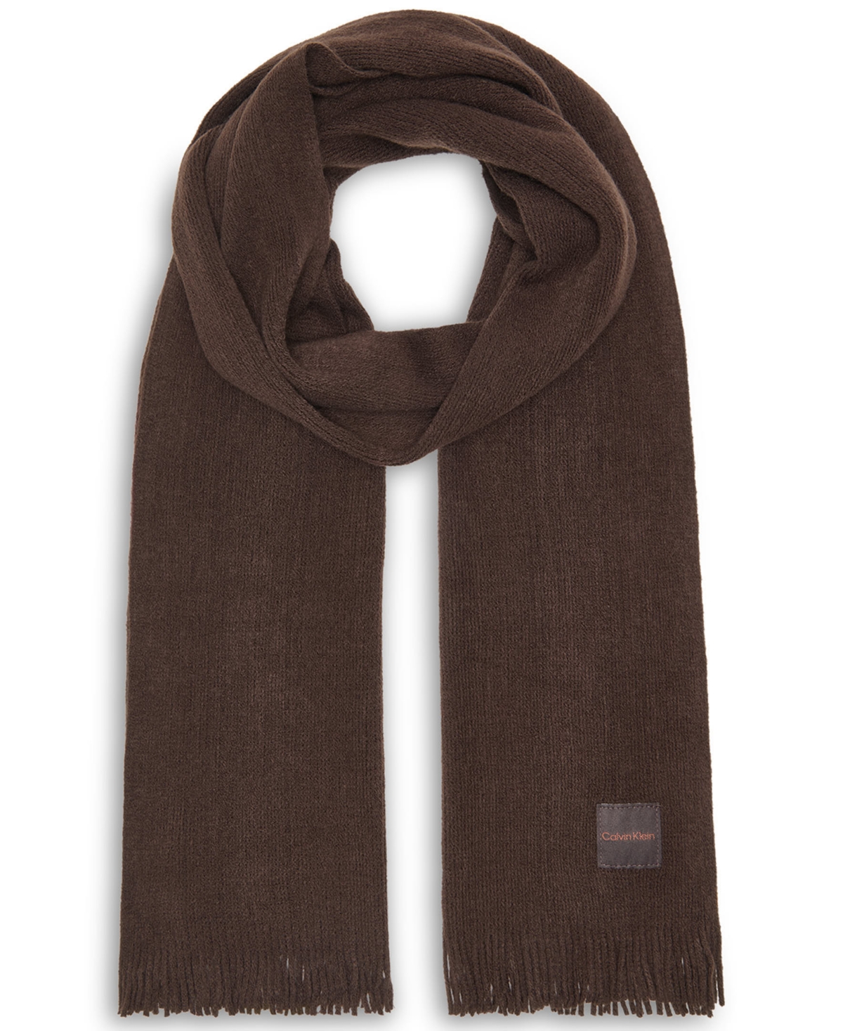 Click here for Calvin Klein Womens Super Soft Fringe Detailing Sc... prices