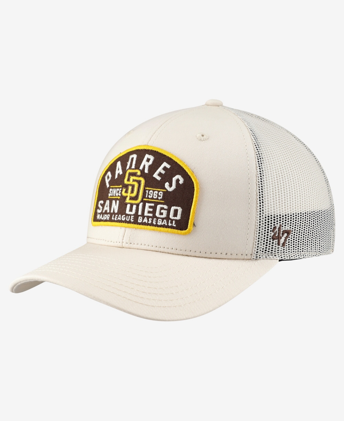 Click here for 47 Brand Mens Cream San Diego Padres Leland Adjust... prices