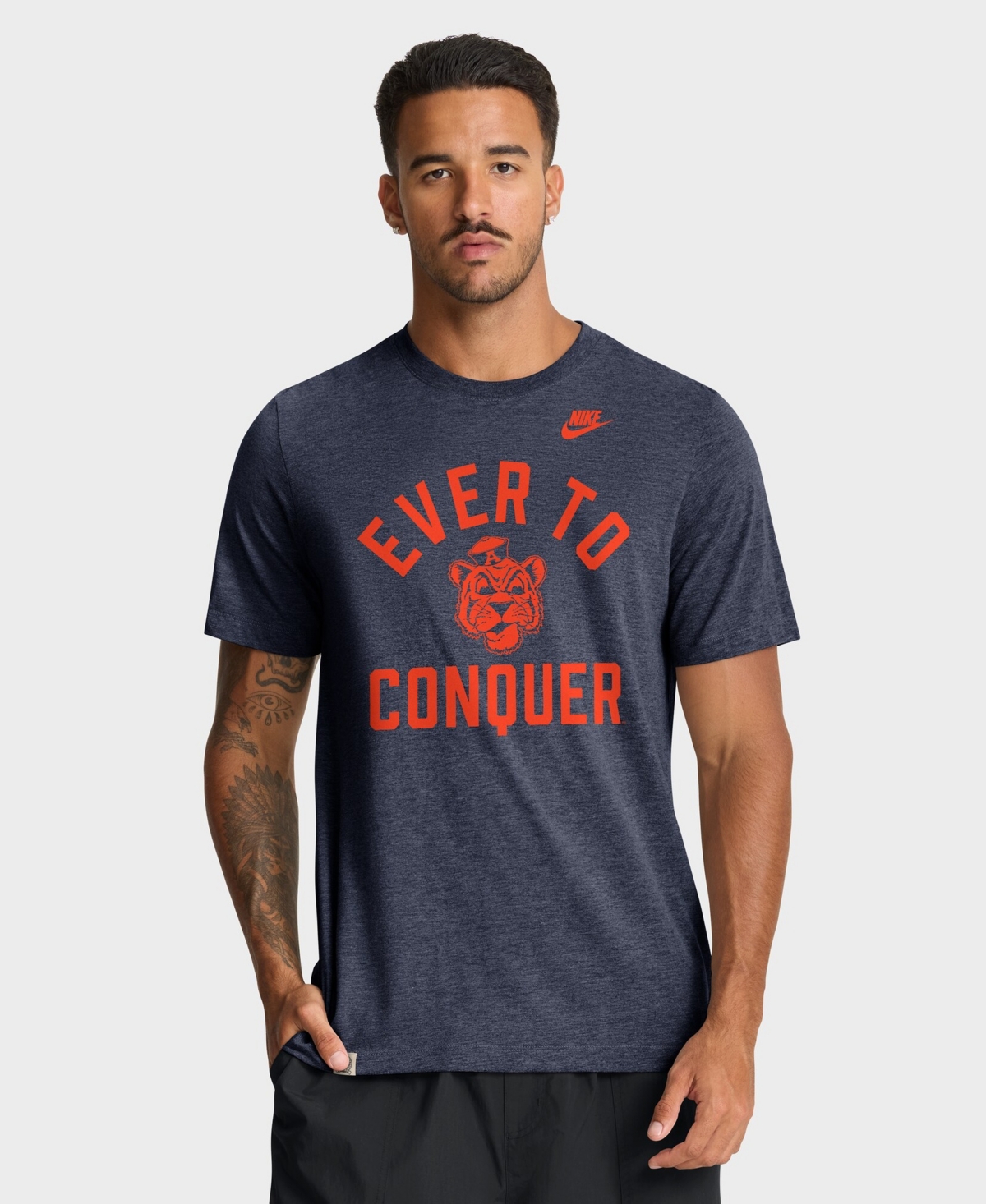 Click here for Nike Mens Heather Navy Auburn Tigers LegacyÂ Mantr... prices