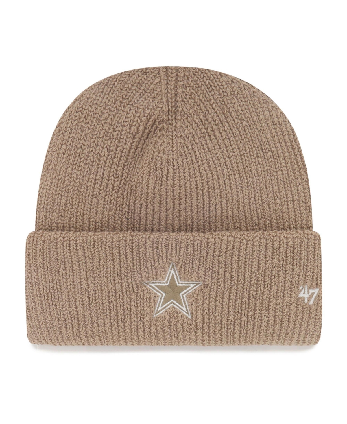 Click here for 47 Brand Mens Tan Dallas Cowboys Foundational Cuff... prices