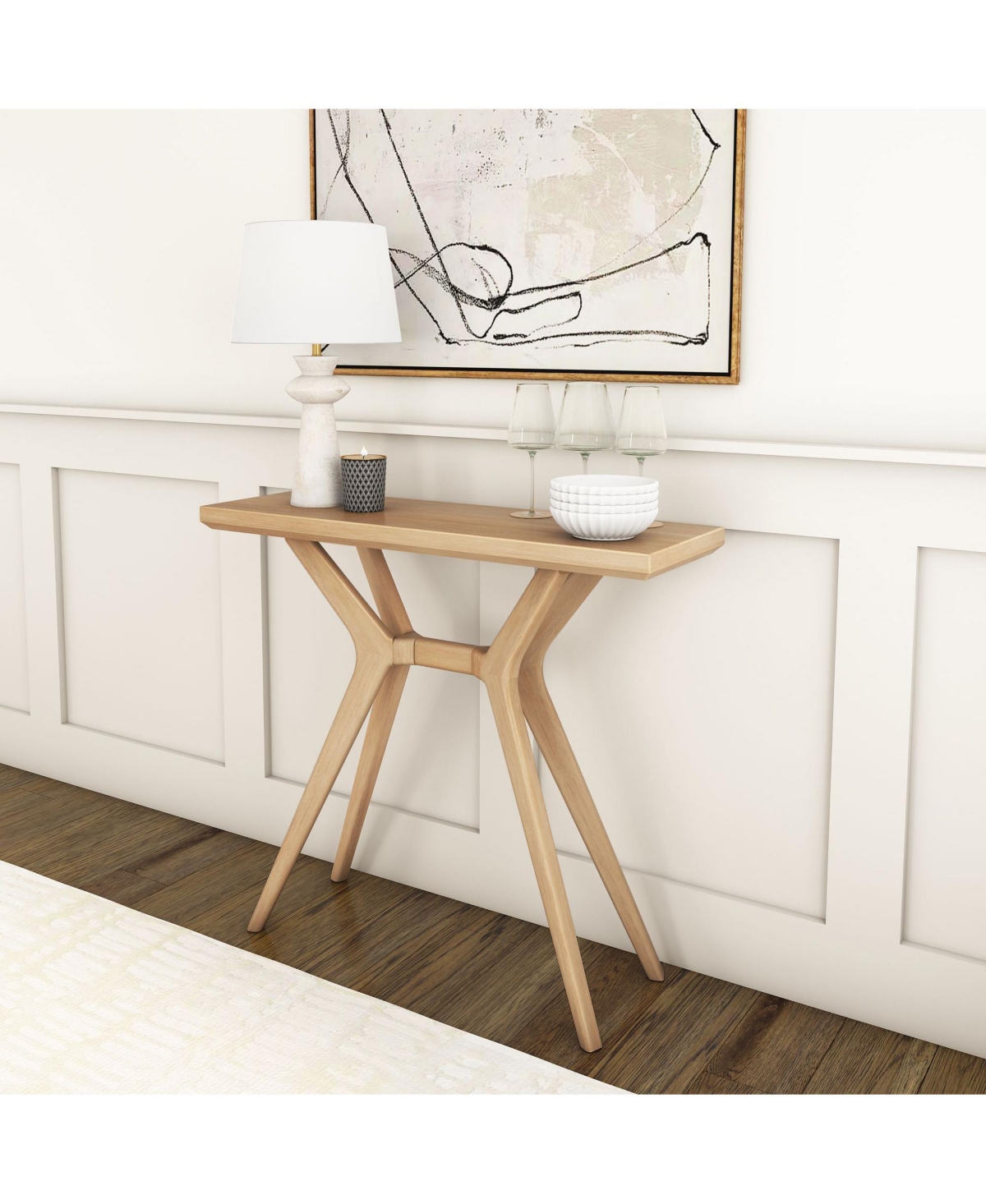 Click here for Plank+Beam Verso Console Table - Blonde prices