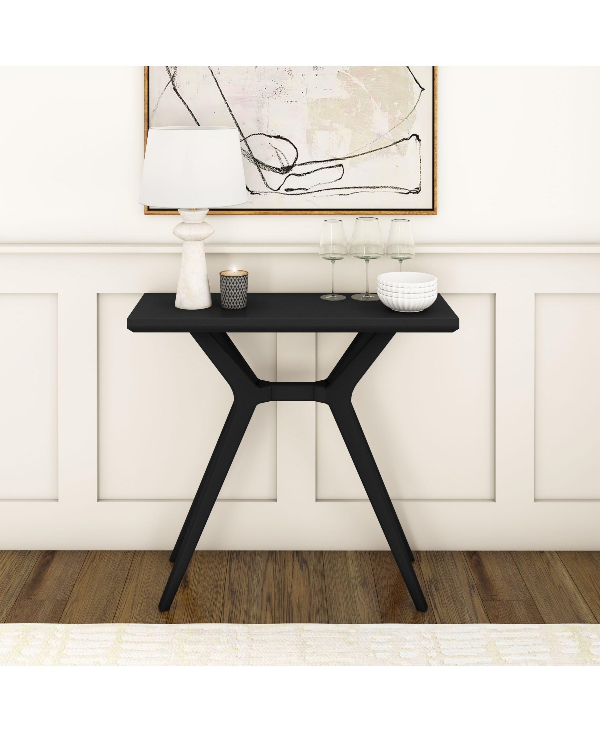 Click here for Plank+Beam Verso Console Table - Black prices