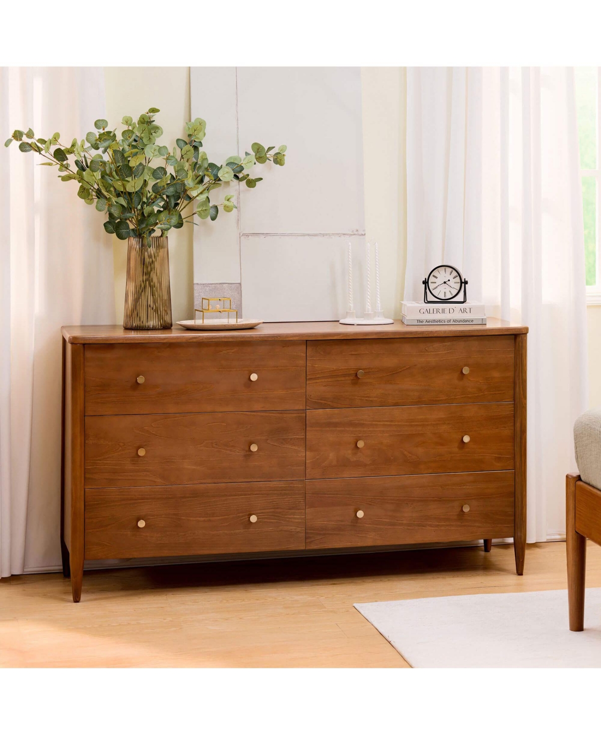 Click here for Plank+Beam Harbor 6 Drawer Dresser - Pecan prices