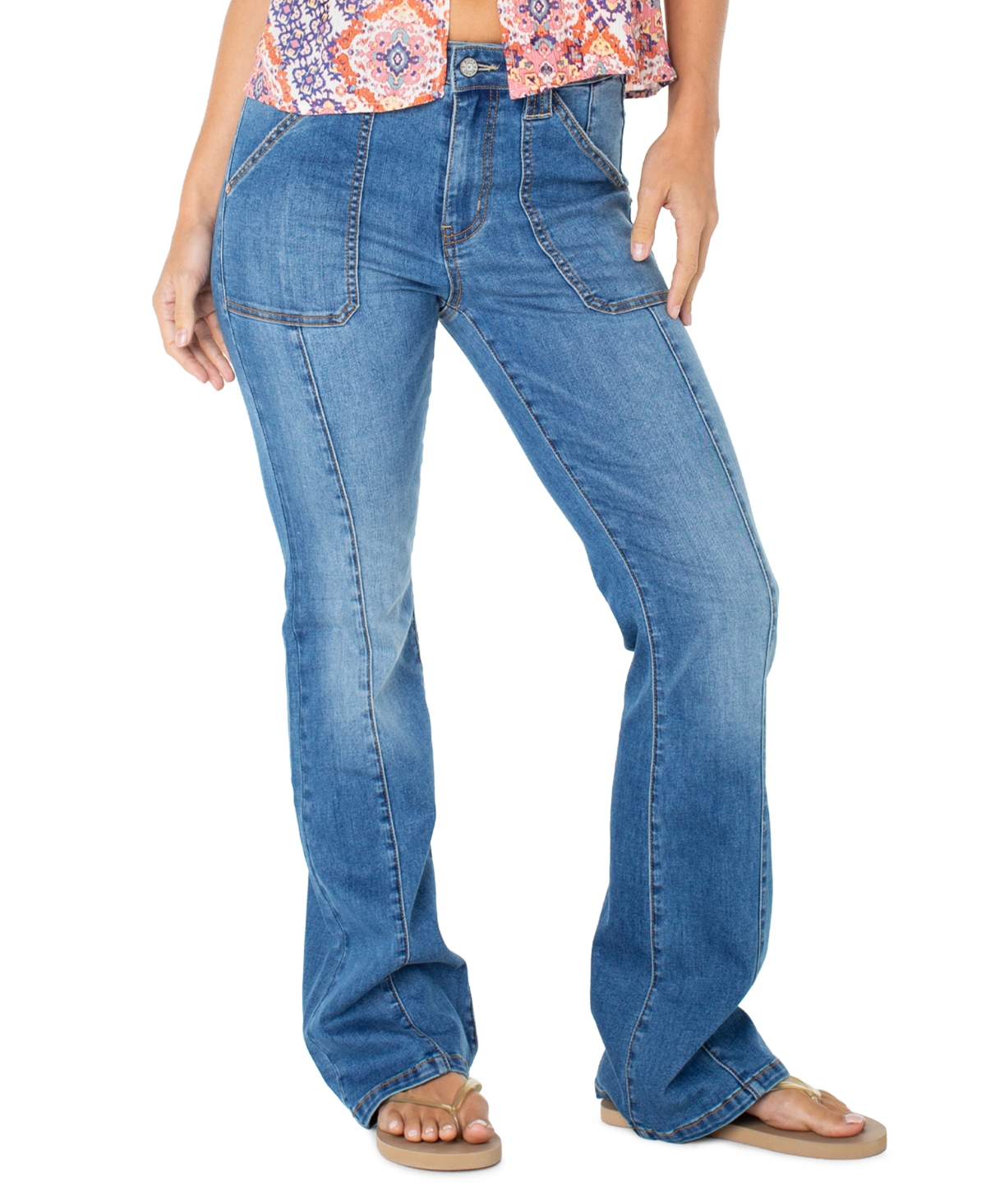 Click here for Roxy Womens Trailhead High-Waisted Flare Cargo-Sty... prices