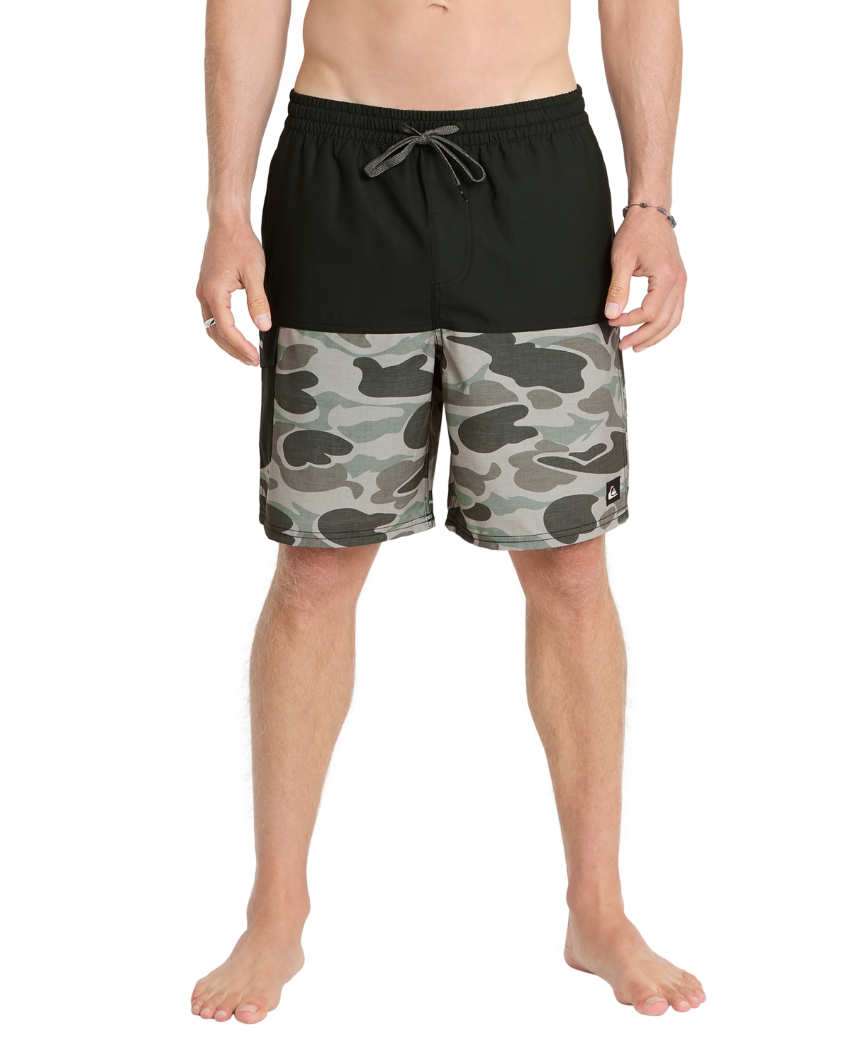 Click here for Quiksilver Mens Pier Color-Block Volley Swim Short... prices