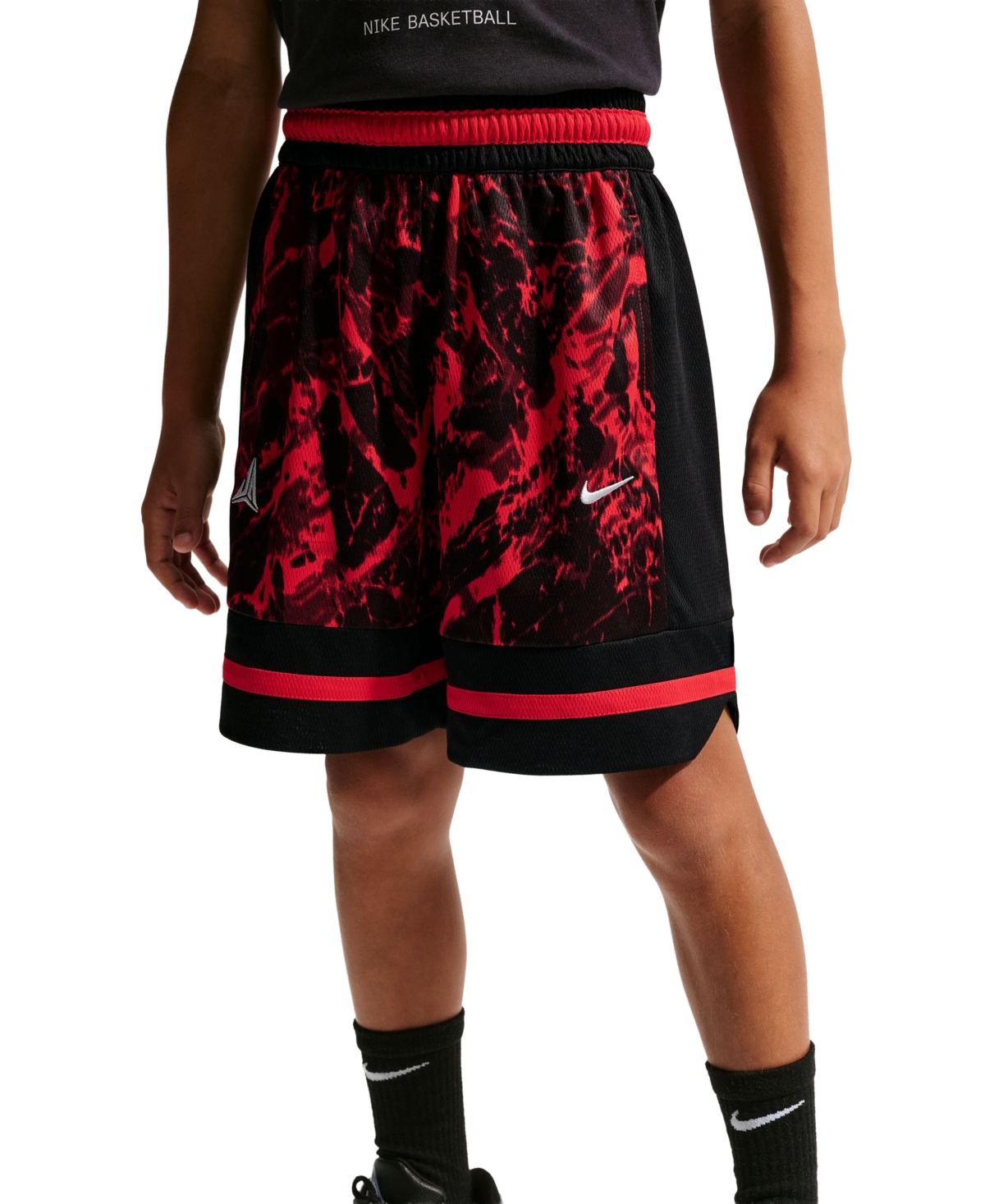 Click here for Nike Ja Morant Boys and Girls 7-20 Dri-fit Basketb... prices