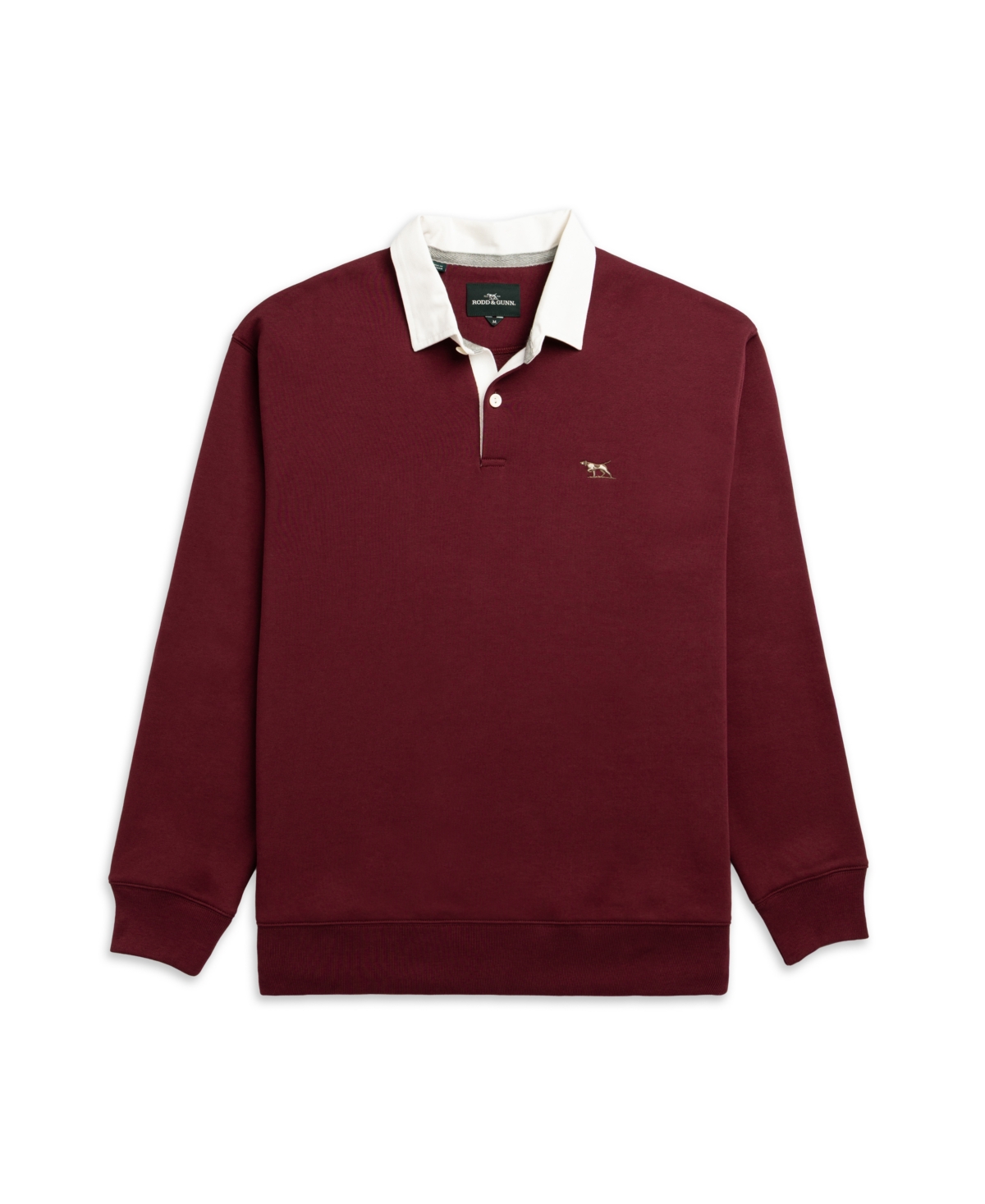 Click here for Rodd & Gunn Mens Otago Cotton Sweatshirt - Oxblood prices