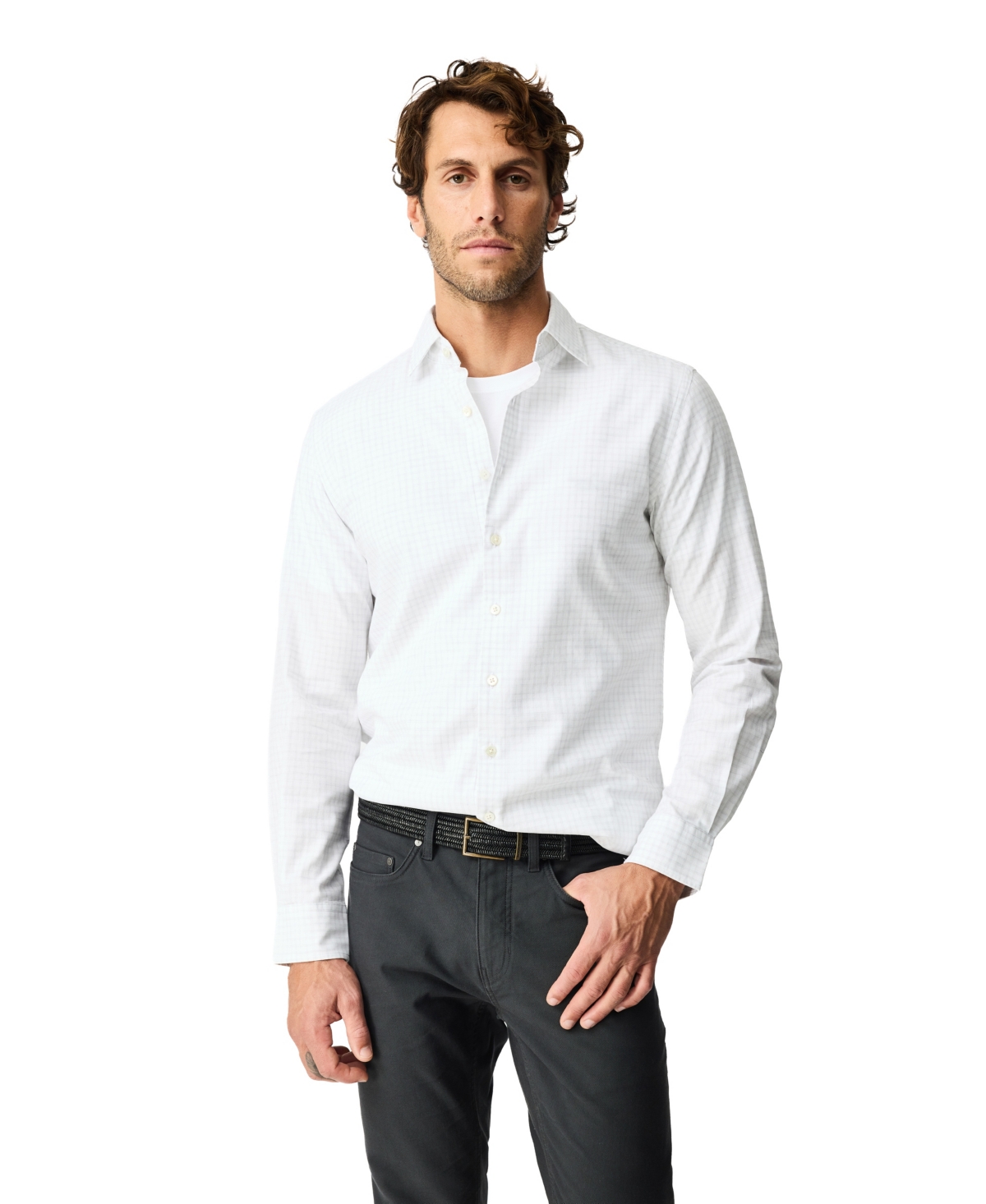 Click here for Rodd & Gunn Mens Mt. Stafford Slim Fit Cotton Shir... prices