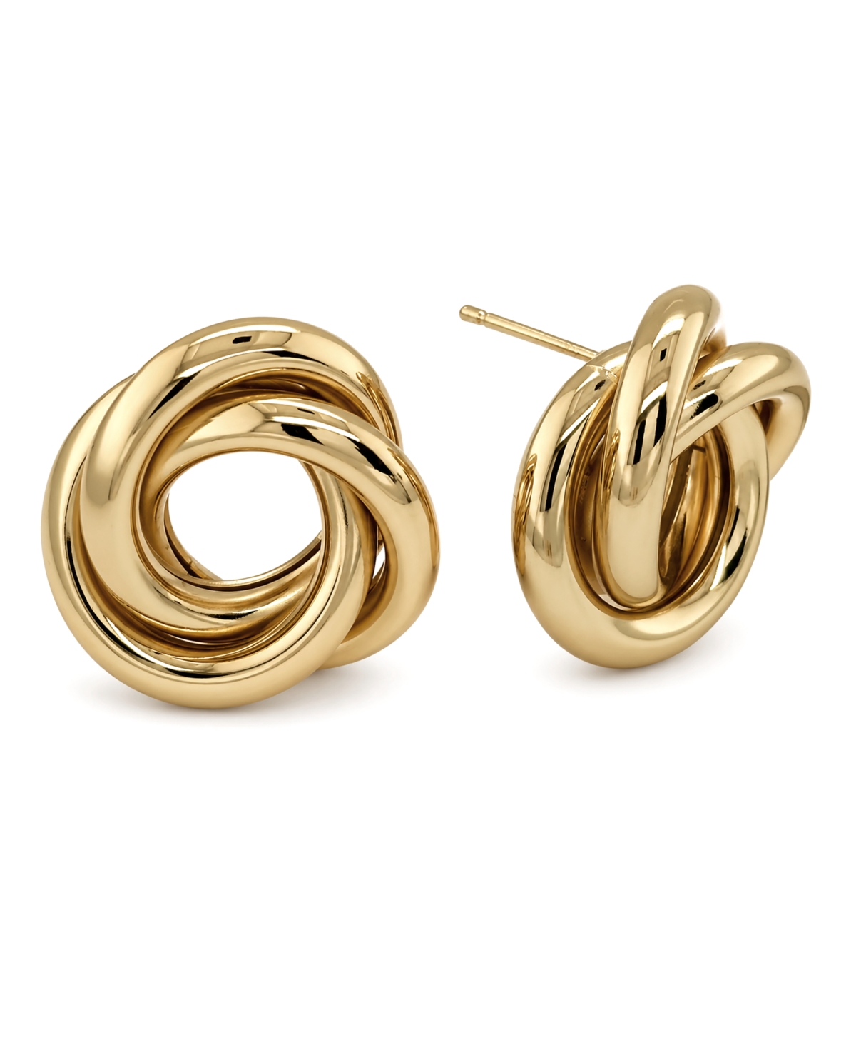 Click here for And Now This Silver  Gold Plated Brass Interlockin... prices