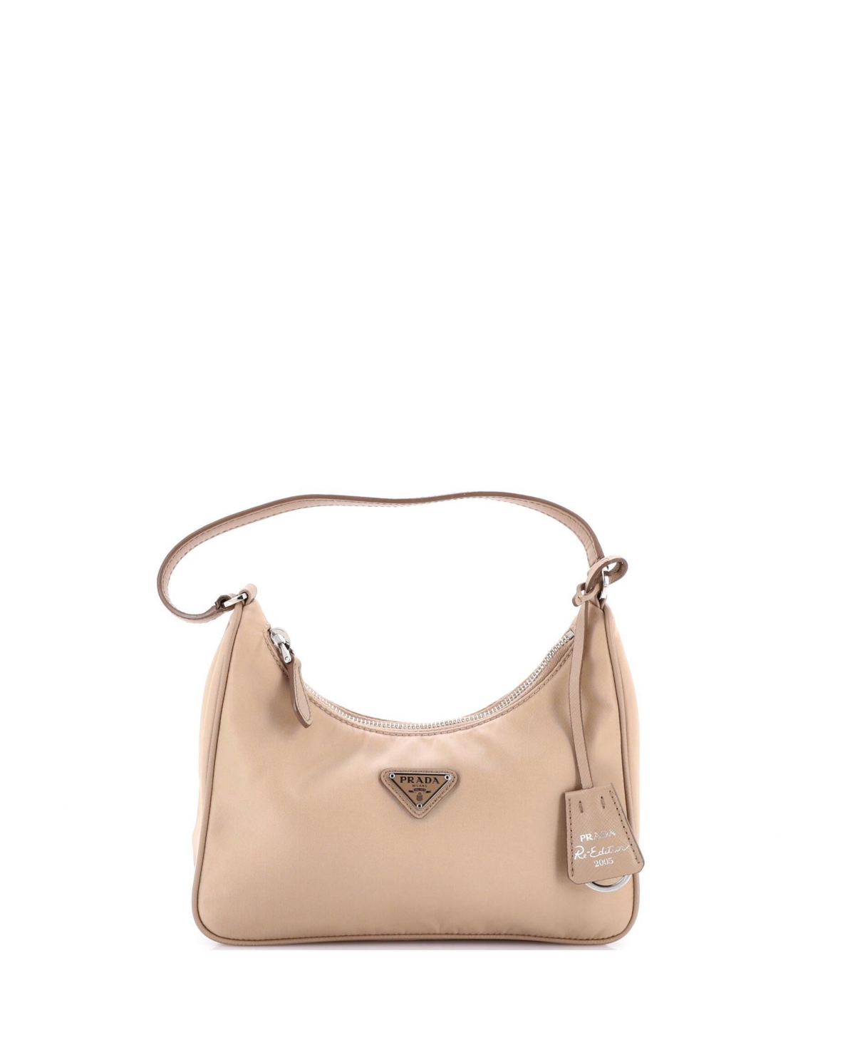 Click here for Pre-Owned Prada Mini Re-Edition 2005 Hobo Tessuto... prices