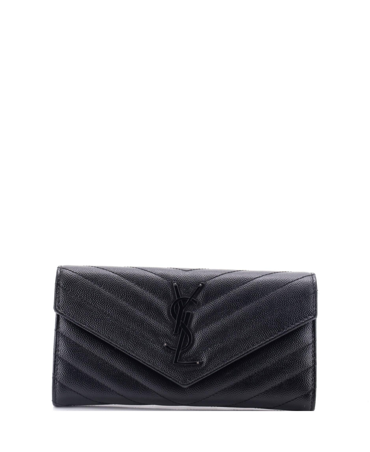 Click here for Pre-Owned Saint Laurent Large Classic Monogram Fla... prices