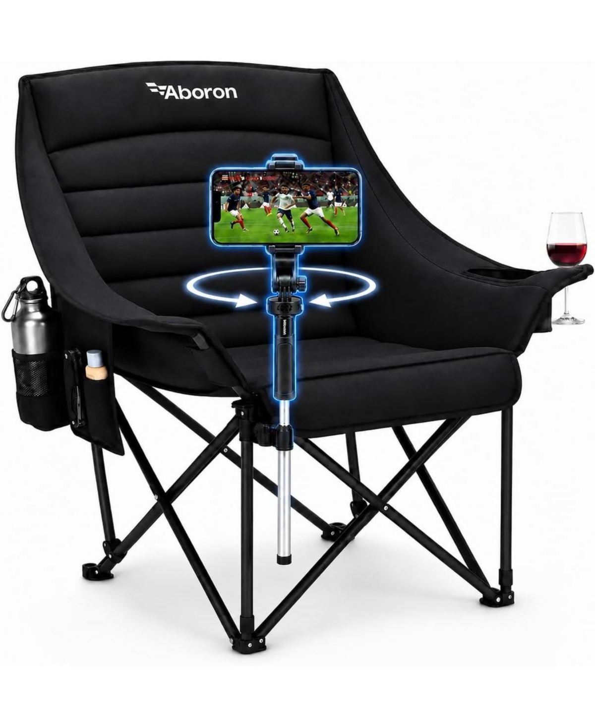 Click here for Aboron Oversized Camping Chair Padded Folding with... prices