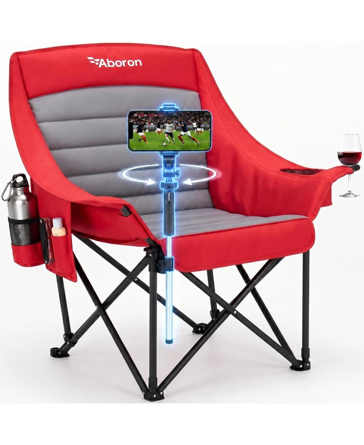 Click here for Aboron Oversized Camping Chair Padded Folding with... prices