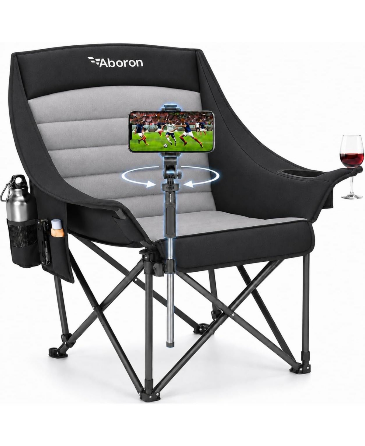 Click here for Aboron Oversized Camping Chair Padded Folding with... prices