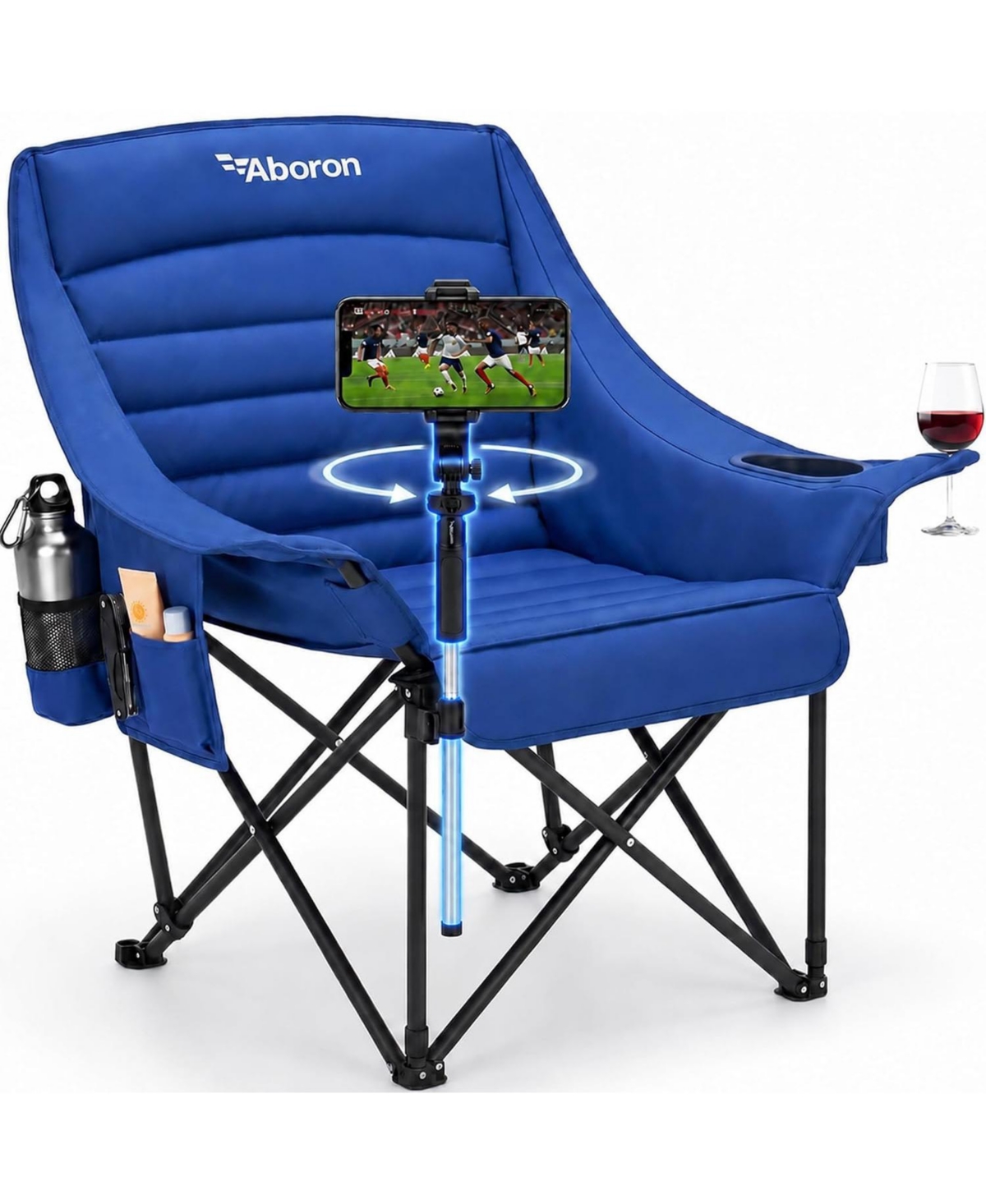 Click here for Aboron Oversized Camping Chair Padded Folding with... prices