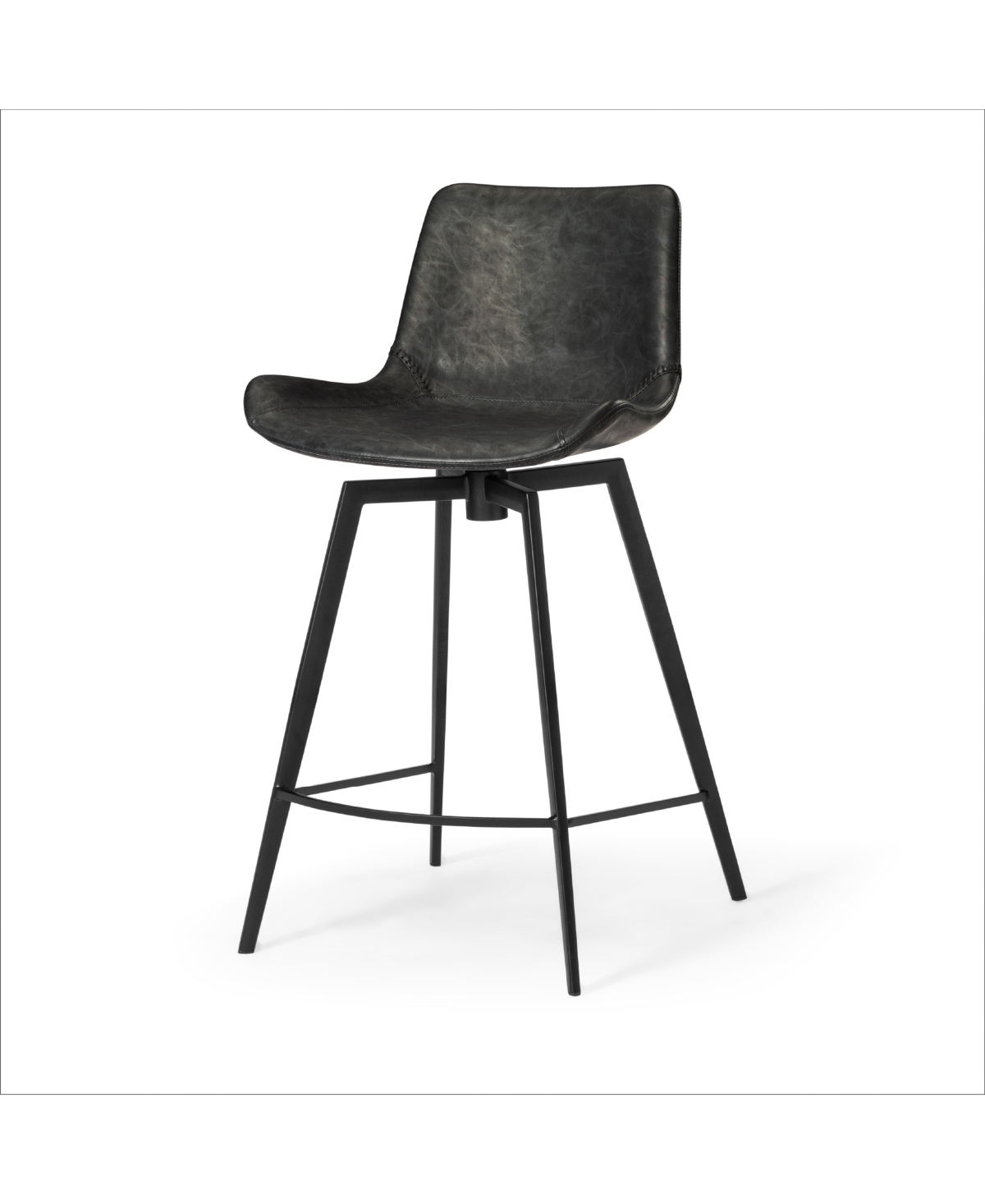Click here for Maven Lane Victor Modern Faux Leather Swivel Kitch... prices