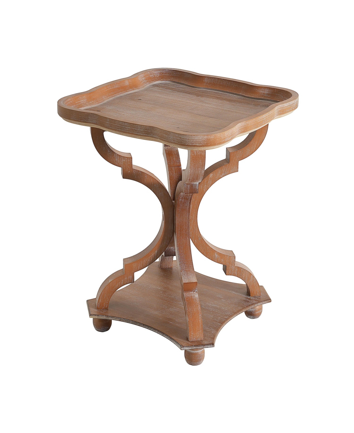 Click here for Flynama French Country Square Accent Table  Distre... prices