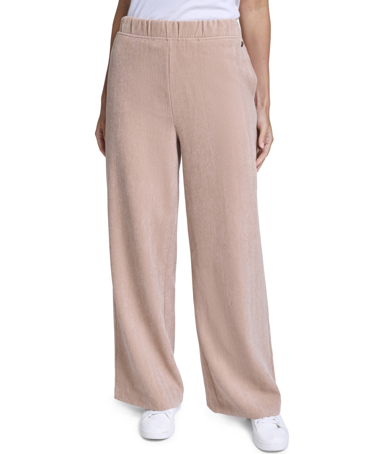 Click here for Nautica Womens High-Rise Wide-Leg Herringbone Pant... prices