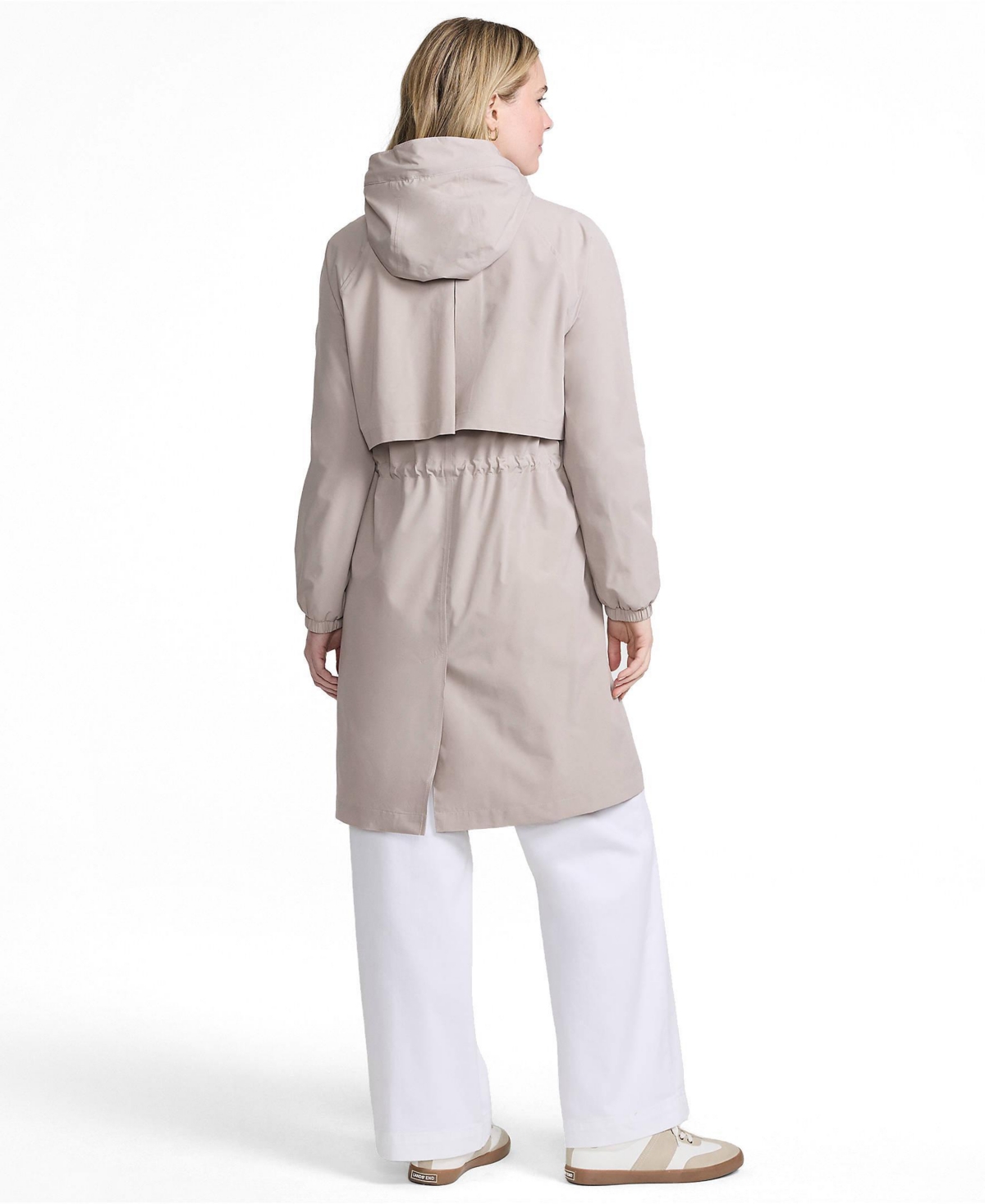 Click here for Lands End Womens Squall Packable Long Raincoat - S... prices