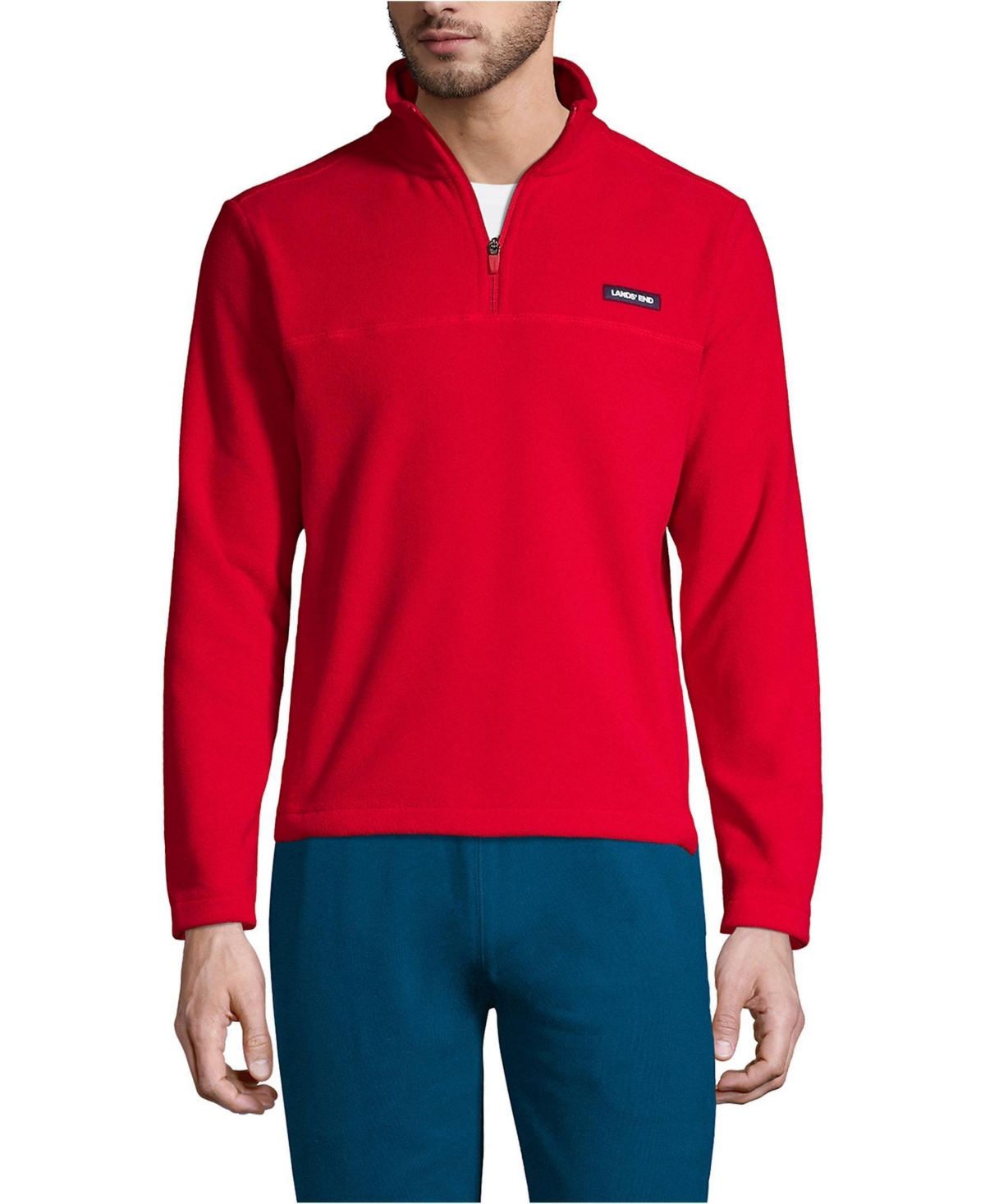 Click here for Lands End Big & Tall Anyweather Fleece Quarter Zip... prices