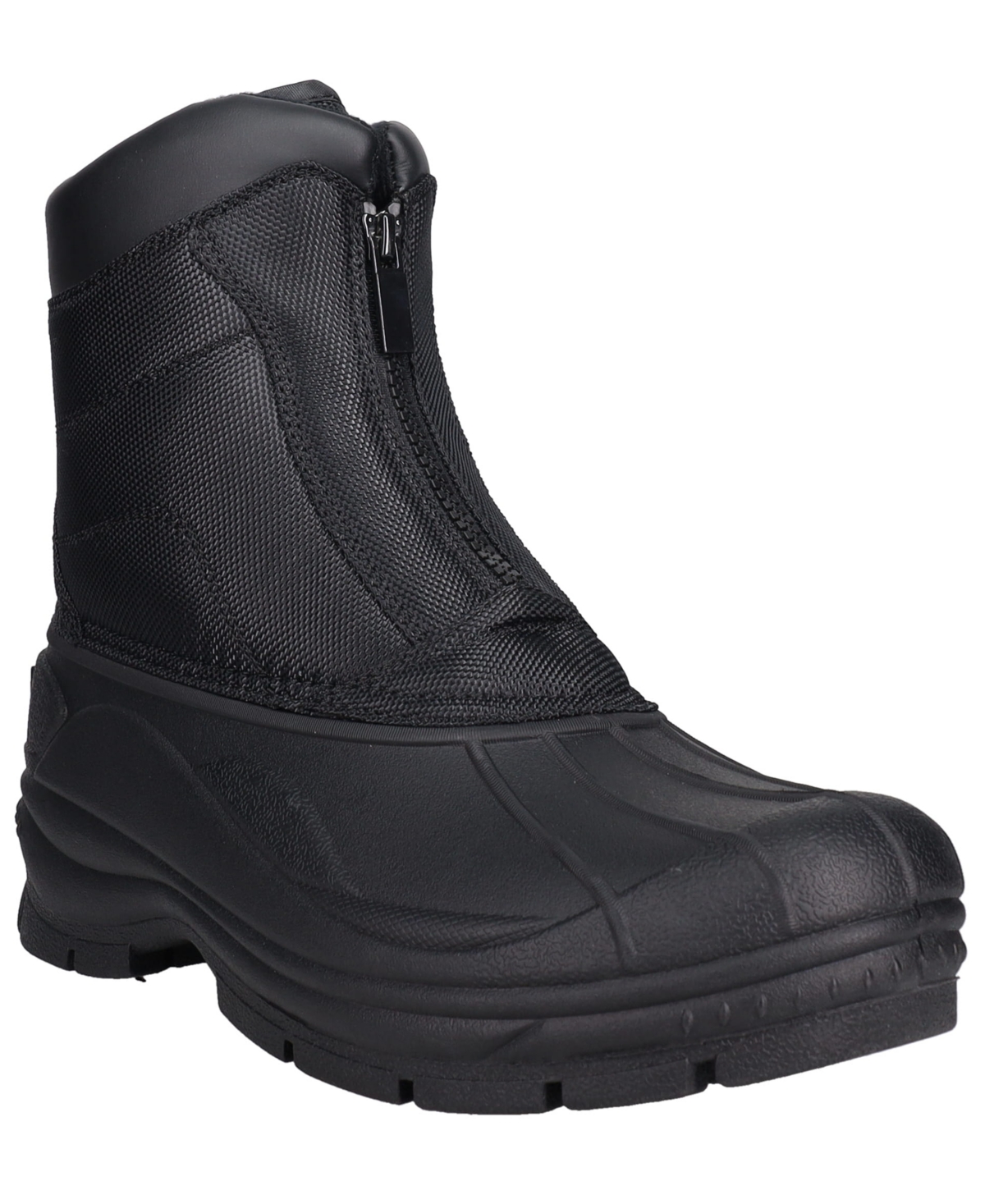 Click here for Weatherproof Mens James Round-Toe Boots - Black prices
