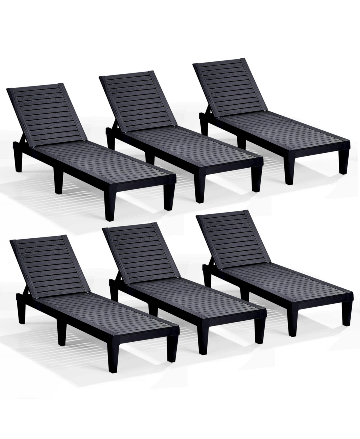 Click here for Nestl All-Weather Adjustable Patio Lounge Chairs S... prices