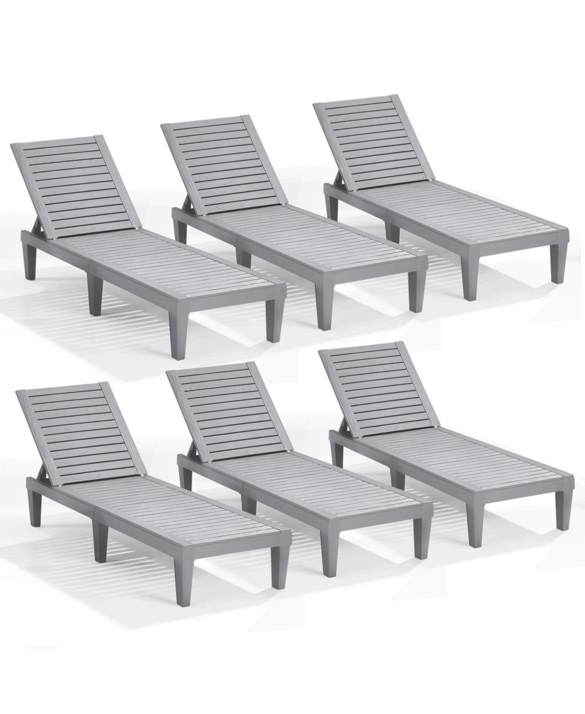 Click here for Nestl All-Weather Adjustable Patio Lounge Chairs S... prices