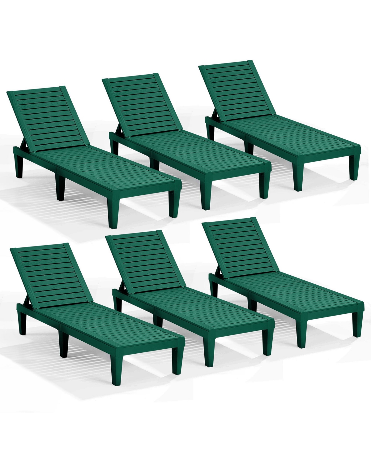 Click here for Nestl All-Weather Adjustable Patio Lounge Chairs S... prices