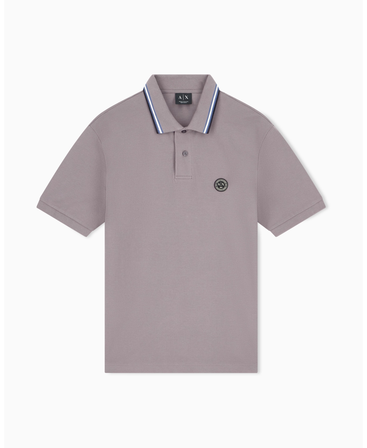 Click here for A|X Armani Exchange Mens Short Sleeves Pique Tippi... prices