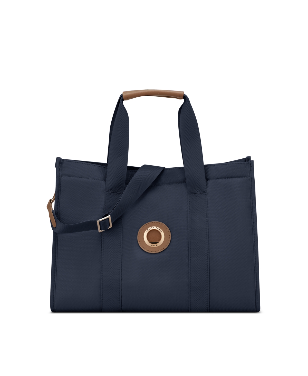 Click here for Delsey Paris Flanerie Everyday 15.3 Tote Bag - Nav... prices