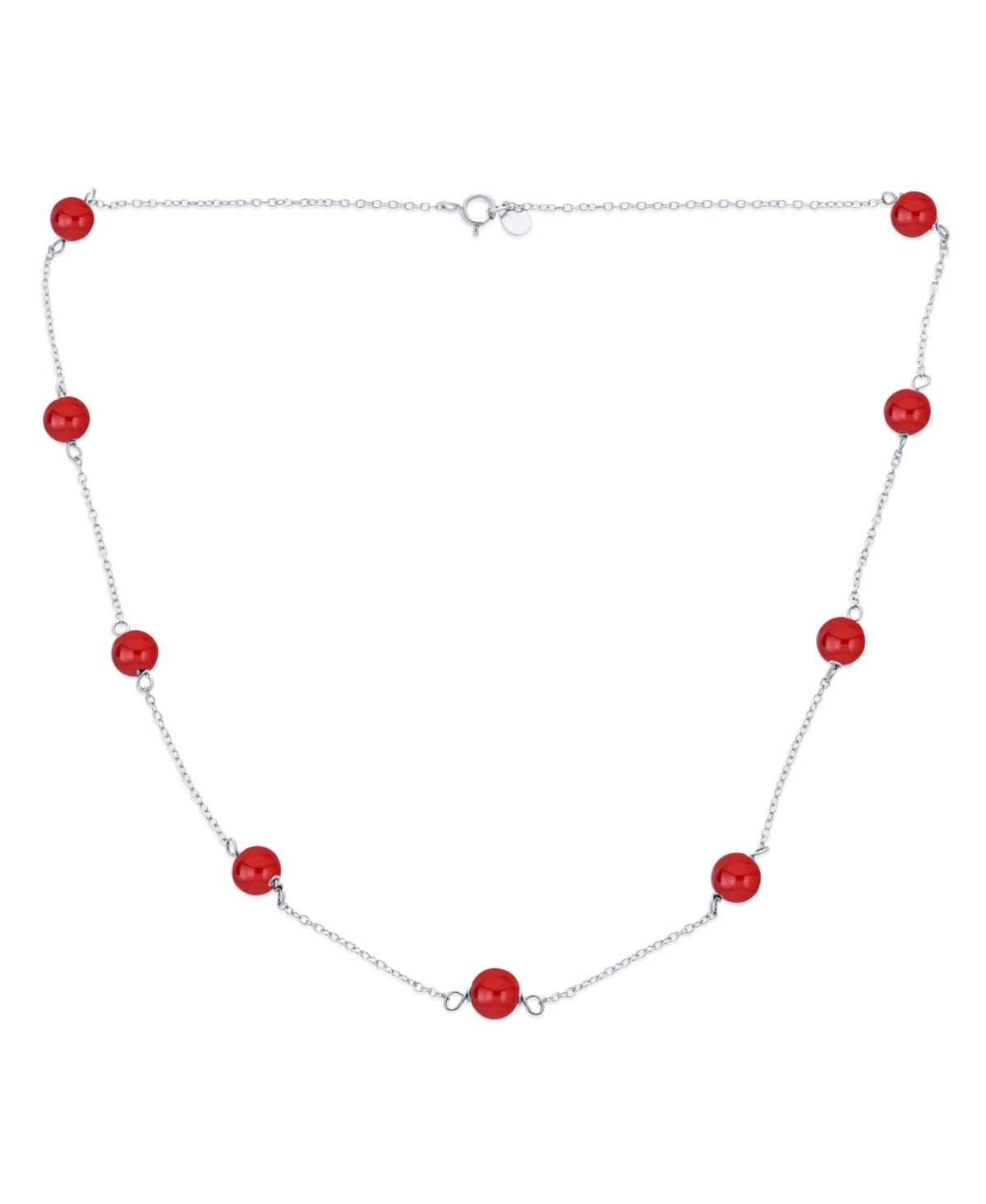 Click here for Bling Jewelry Tin Cup Red Carnelian Necklace Chain... prices